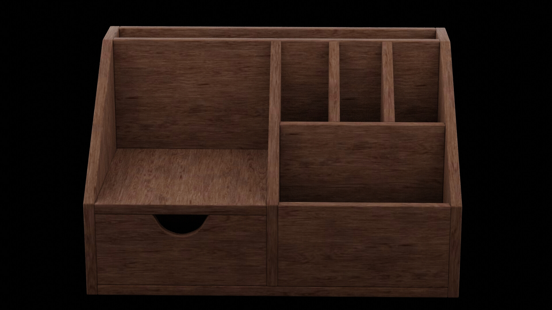 Desk Organizer - Free 3D Model by Neuroforge3D