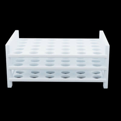 Test Tube Rack - 3D Model by Neuroforge3D