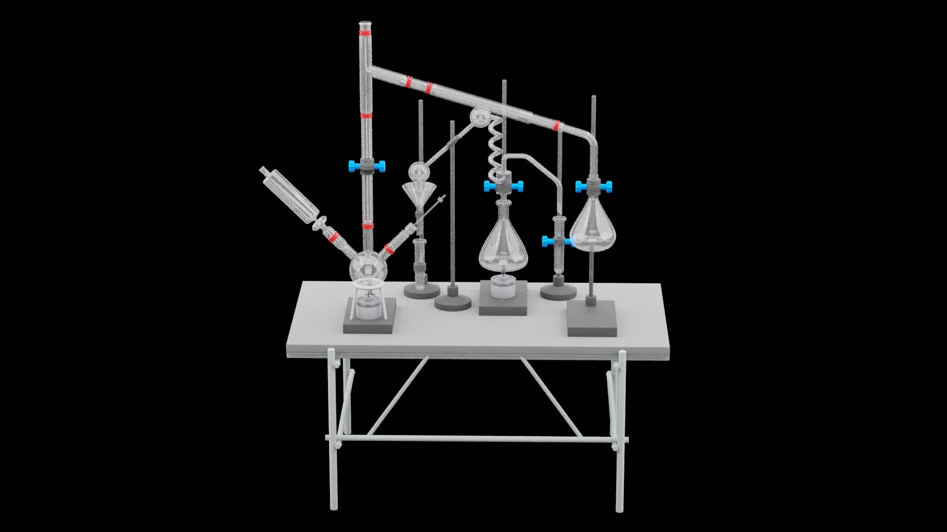 Experiment Table - 3D Model by Neuroforge3D