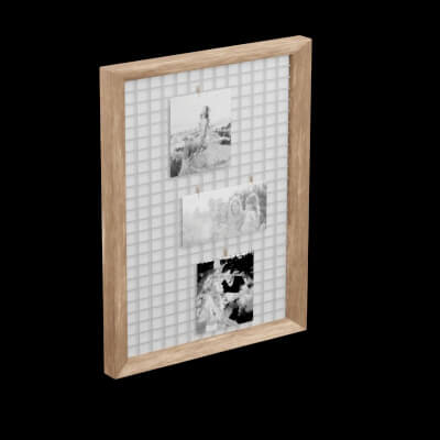Wooden Frame - 3D Model by Neuroforge3D