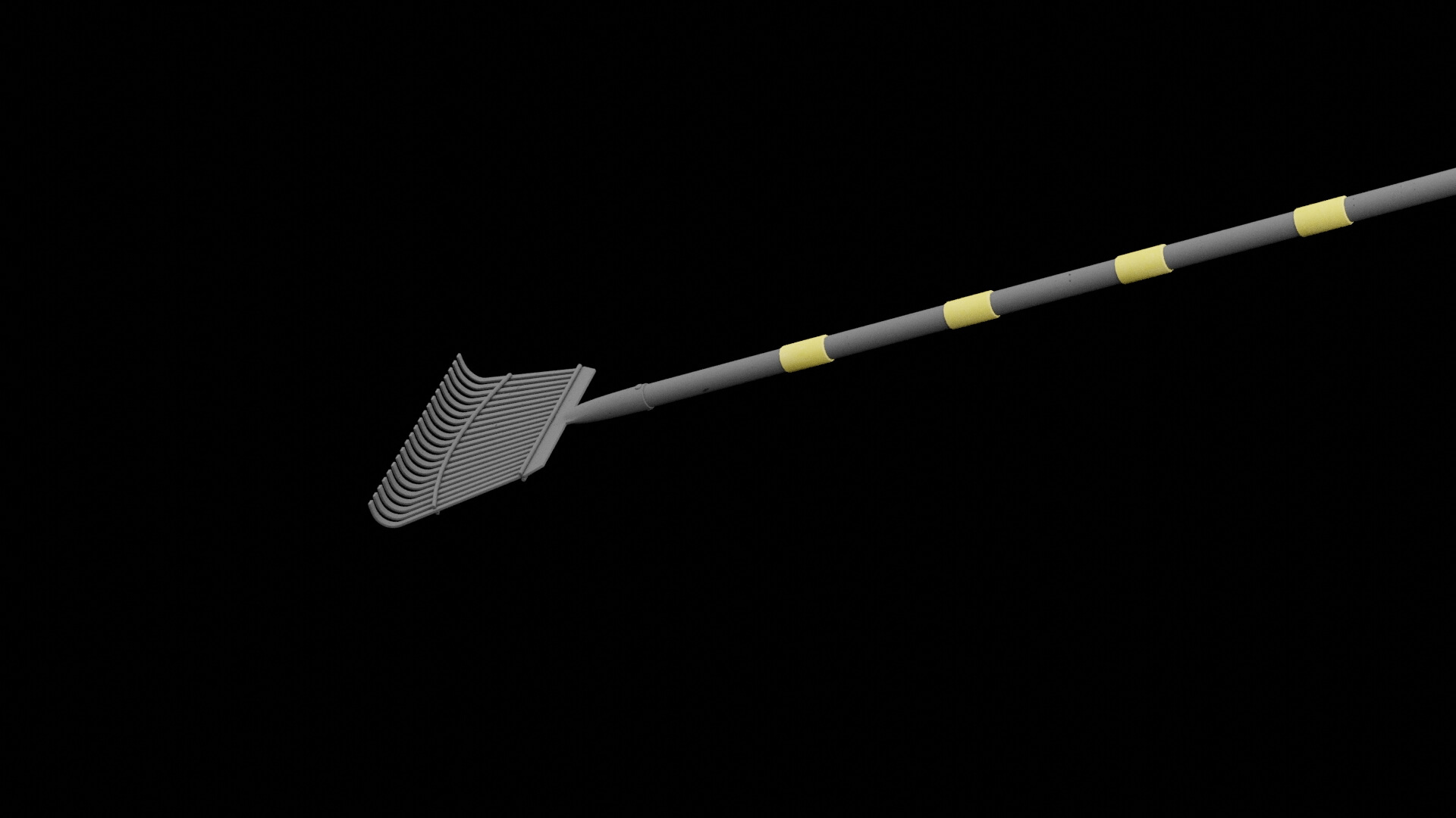 Garden Rake Tool - 3D Model by Neuroforge3D