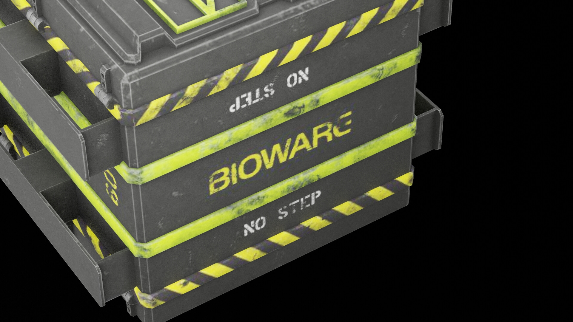 Green Sci-Fi Bioware Cell 3D Model by Neuroforge3D