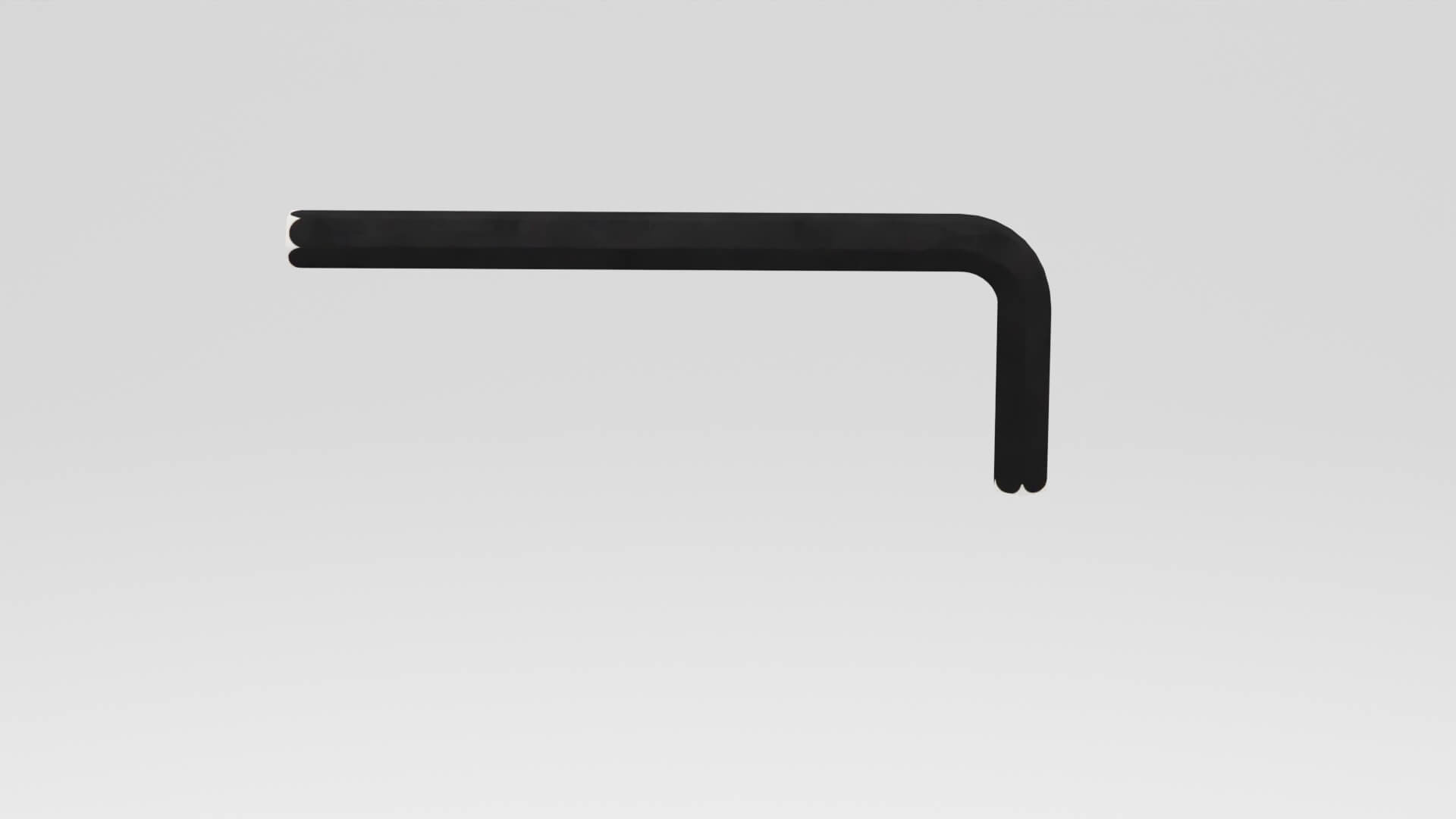 Hex Key 4mm Tool - 3D Model by Neuroforge3D