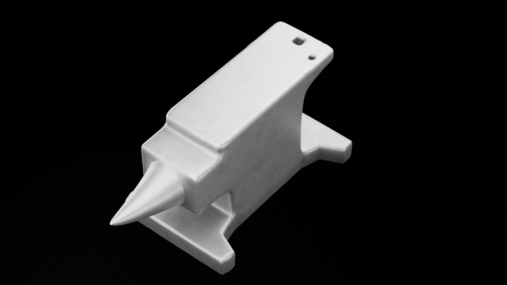 Metallic Anvil - 3D Model by Neuroforge3D
