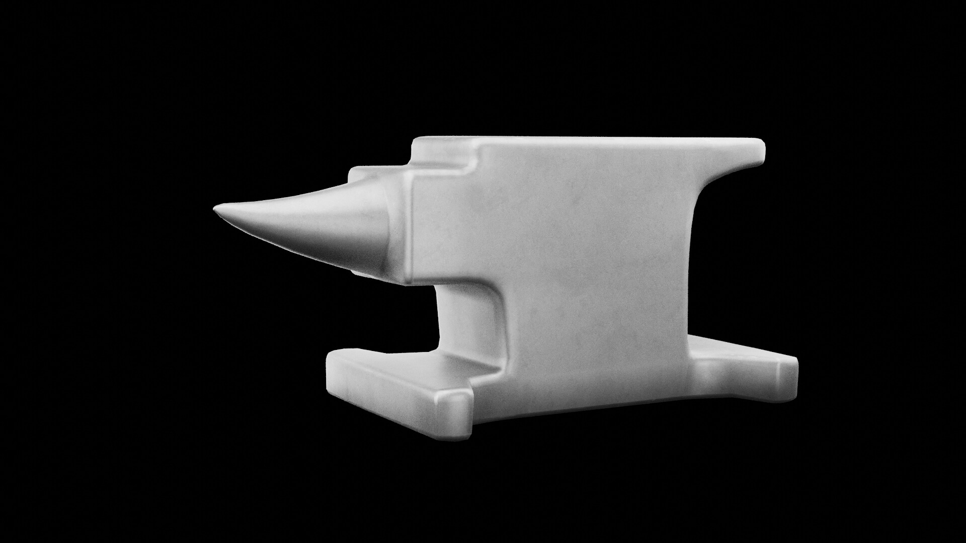 Metallic Anvil - 3D Model by Neuroforge3D