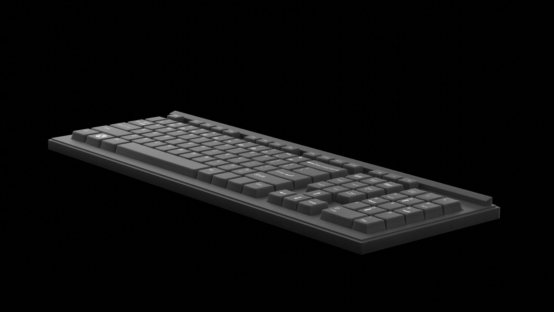 Keyboard Computer - 3D Model by Neuroforge3D