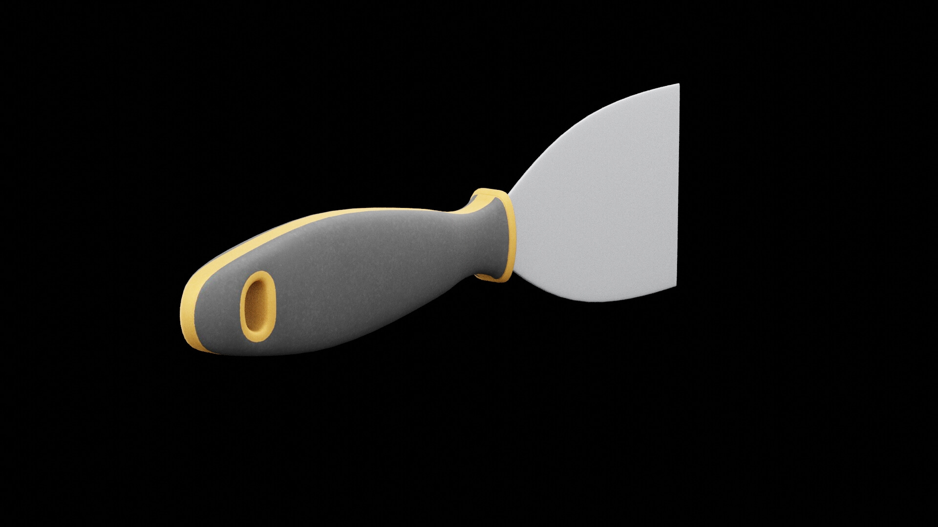 Putty Trowel - 3D Model by Neuroforge3D