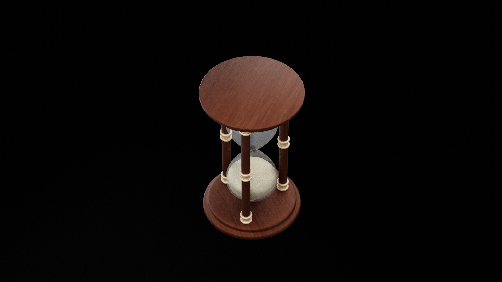 Sand Timer Hourglass - 3D Model by Neuroforge3D