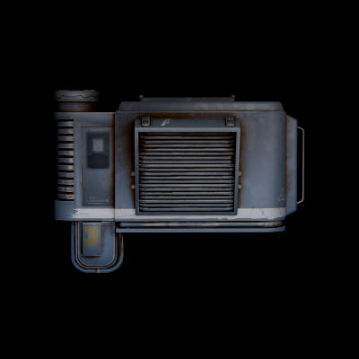 Sci-Fi-Wall Vent 3D Model by Neuroforge3D