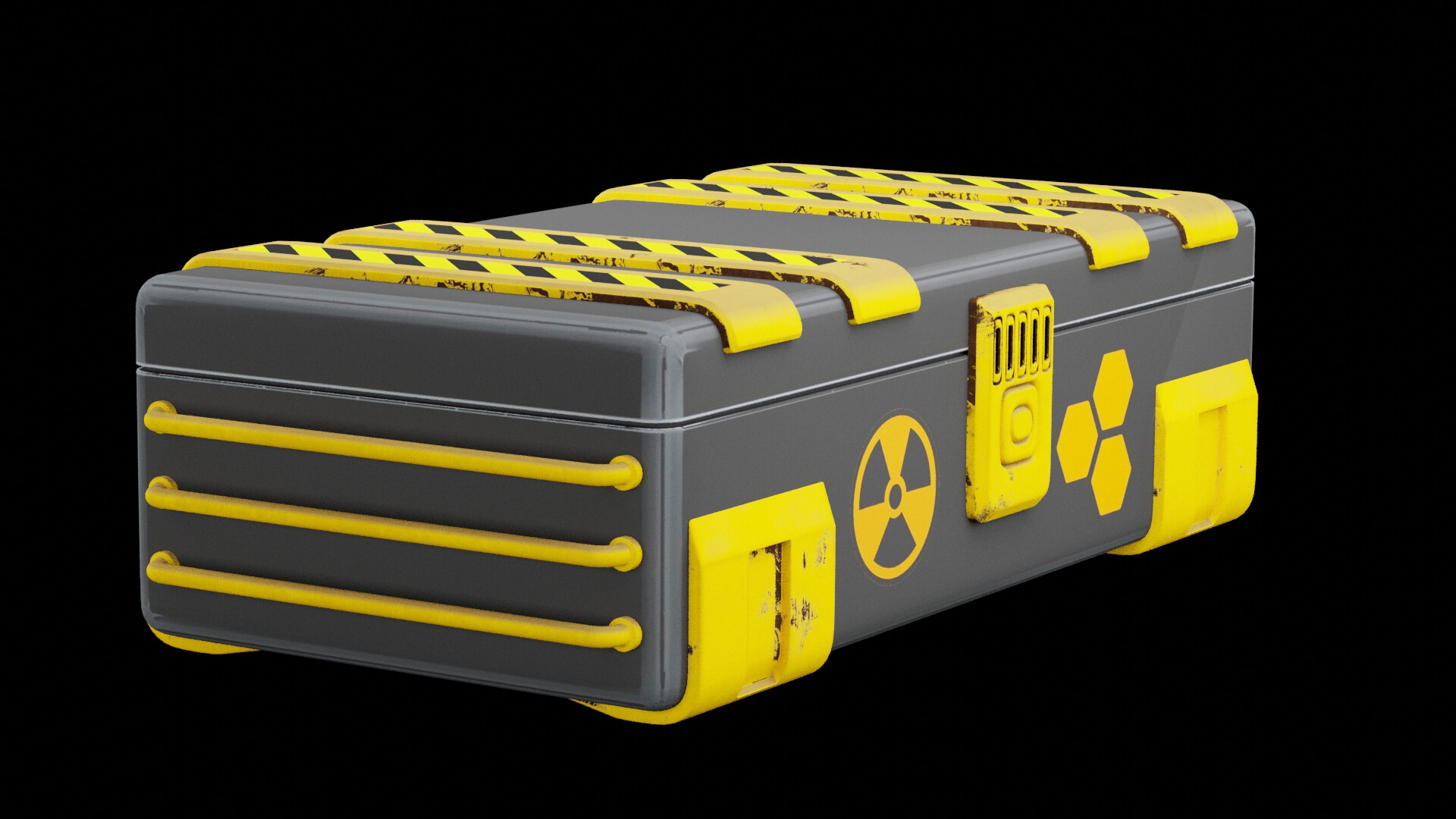 Sci-Fi Container 3D Model by Neuroforge3D