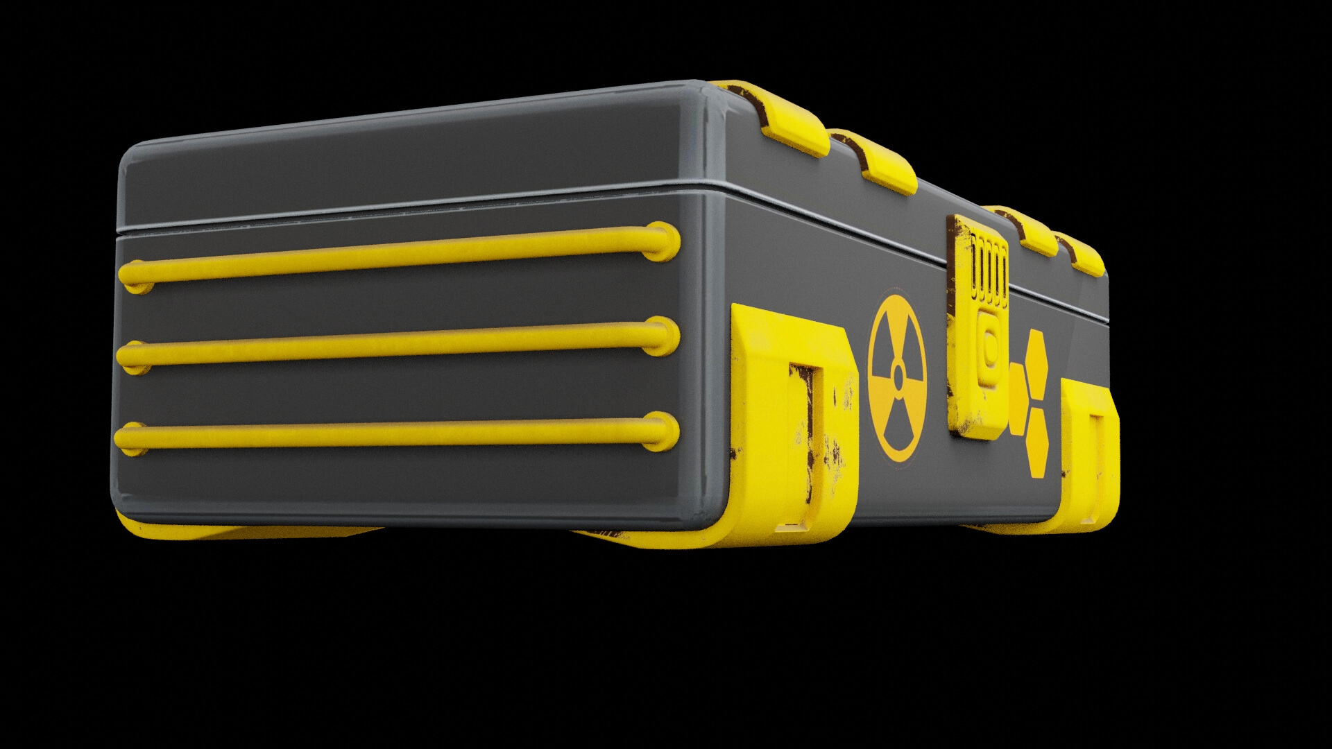 Sci-Fi Container 3D Model by Neuroforge3D