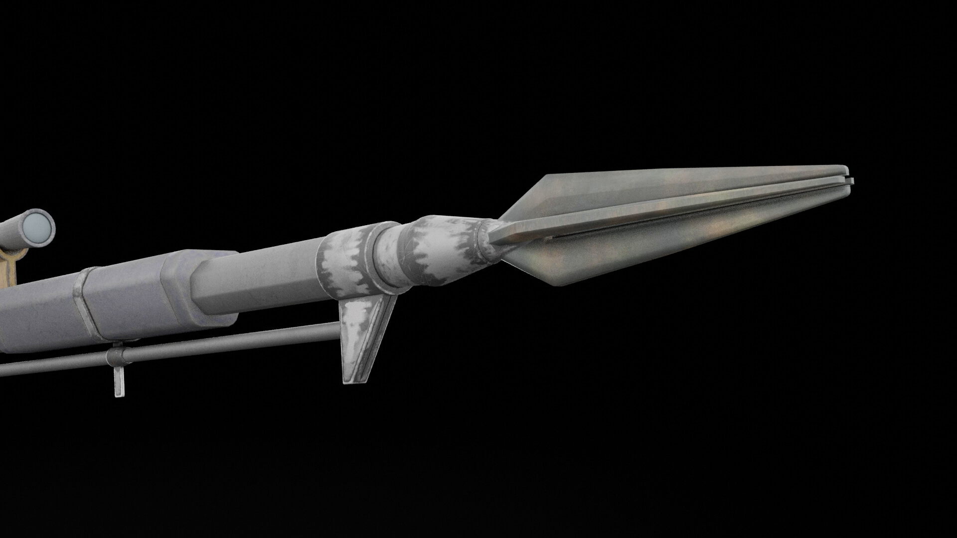 Sci-Fi Laser Rifle 3D Model by Neuroforge3D