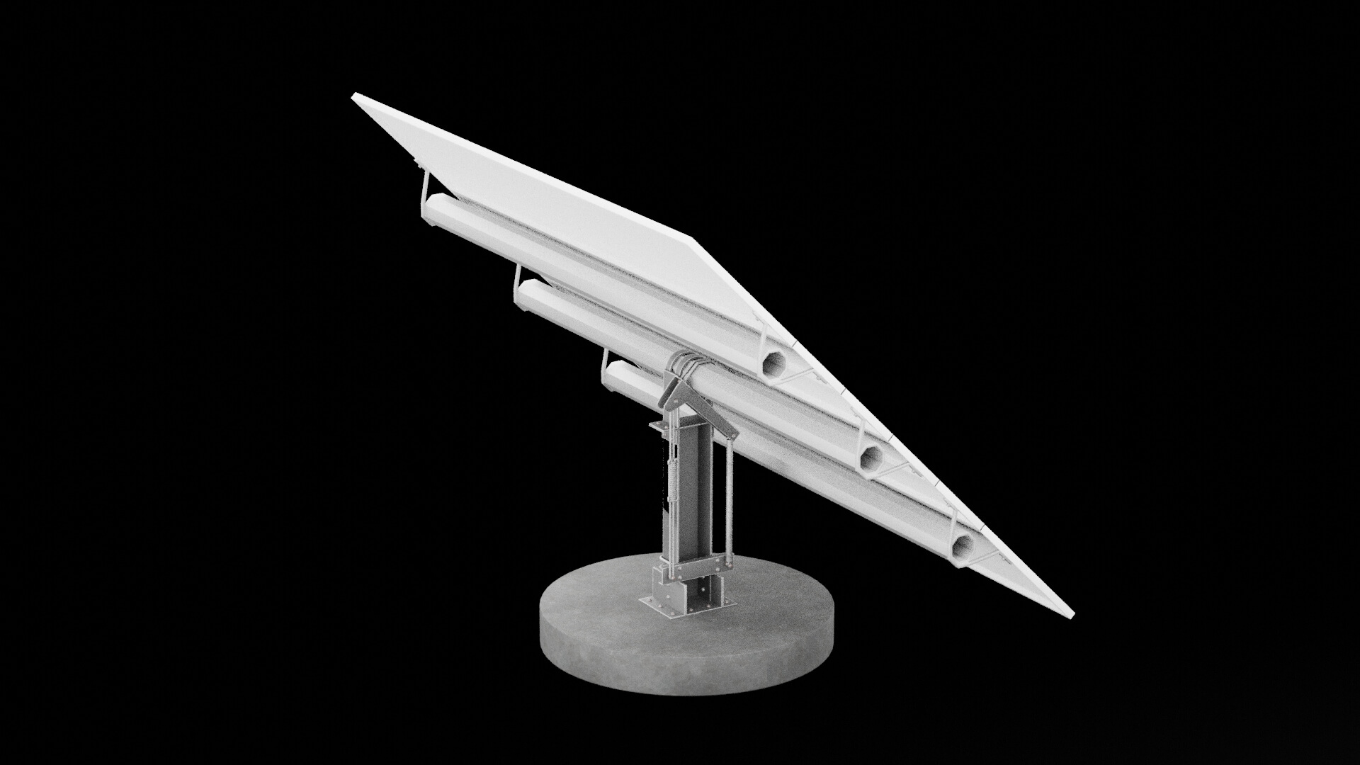 Solar Tracking System - Free 3D Model by Neuroforge3D