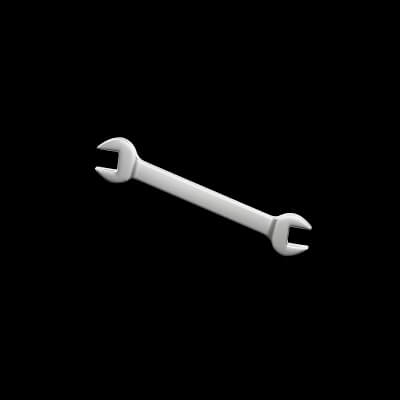 Spanner 10mm 11mm - 3D Model by Neuroforge3D