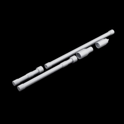 Metallic Pipes - 3D Model by Neuroforge3D