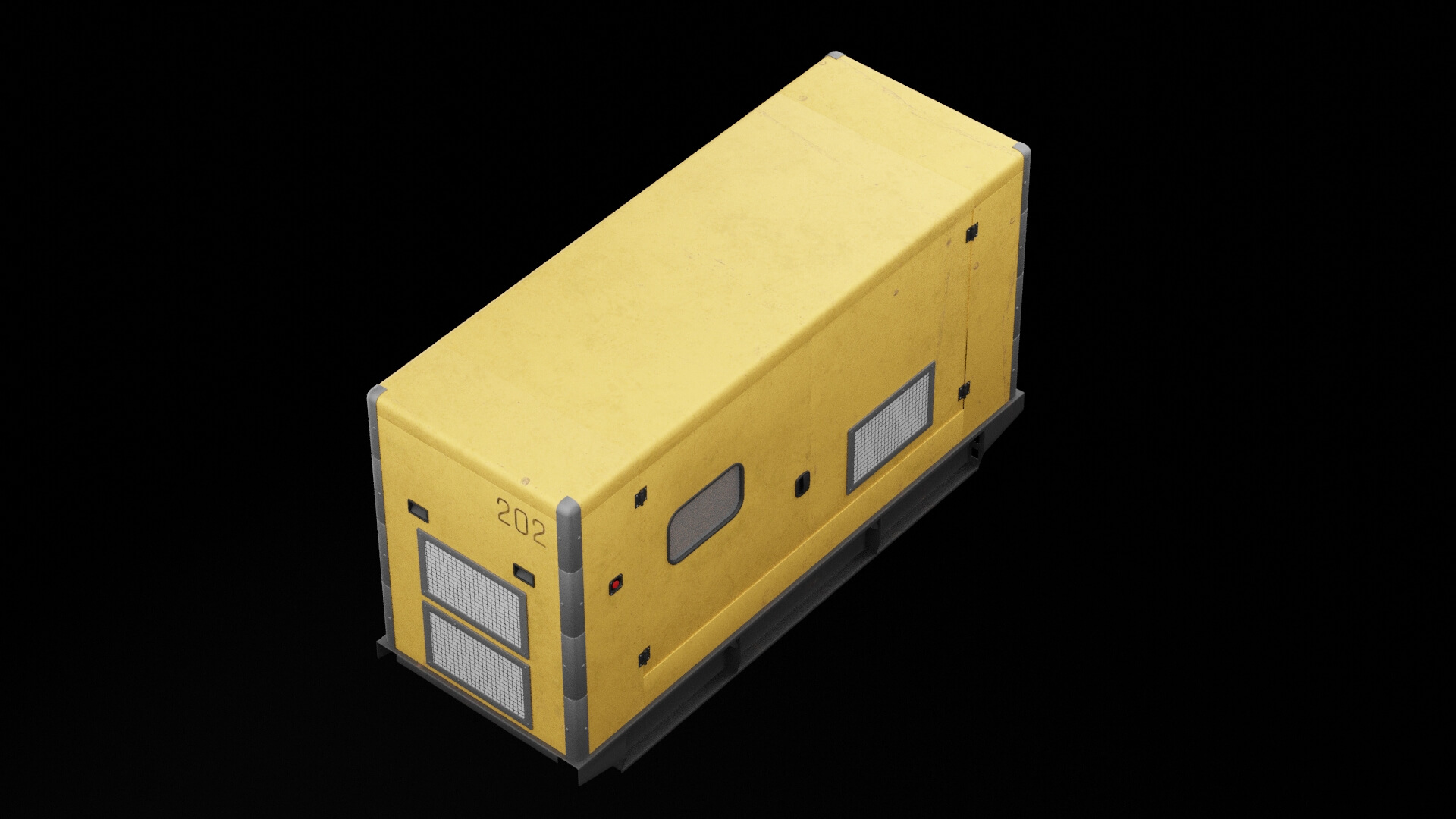 Diesel Generator - Free 3D Model by Neuroforge3D