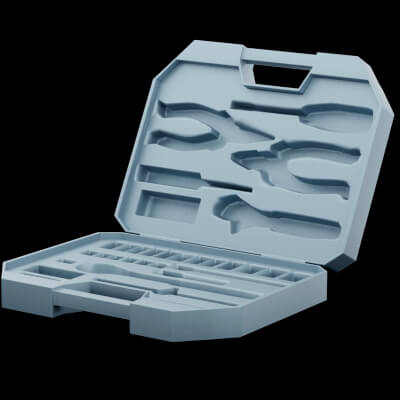 Blend 3D Models | Tools | Tool Boxes | RenderHub