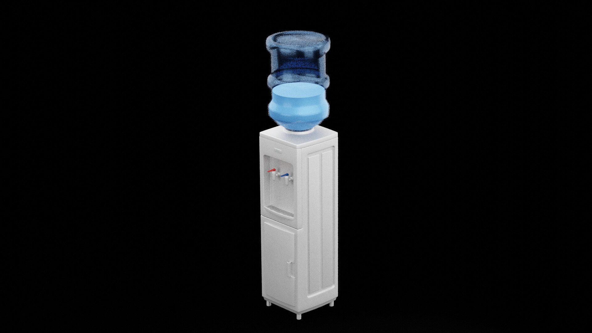 Water Dispenser - Free 3D Model by Neuroforge3D