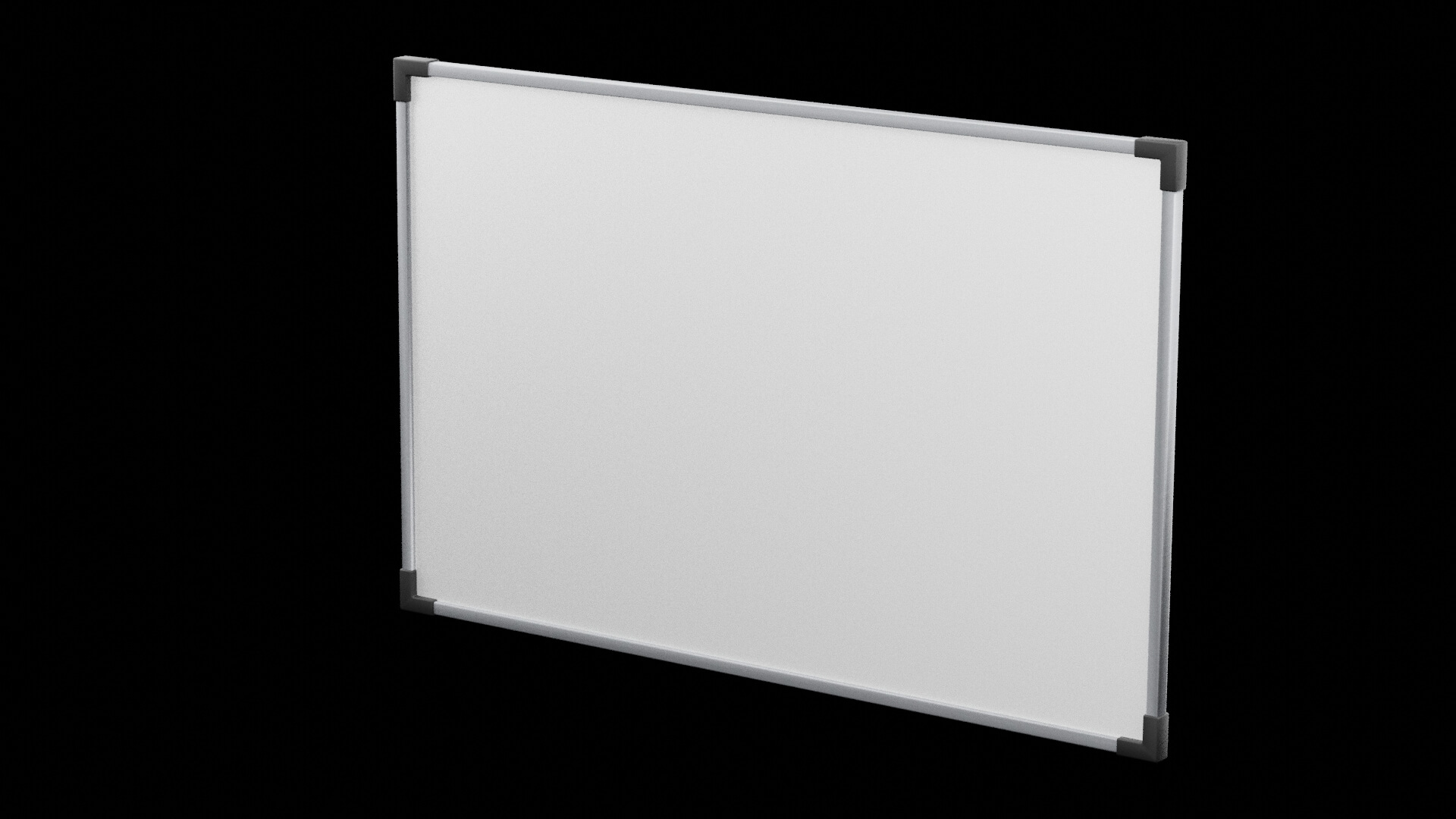 School Whiteboard - Free 3D Model by Neuroforge3D