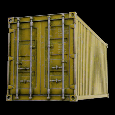 Mid Poly Models | Containers | RenderHub