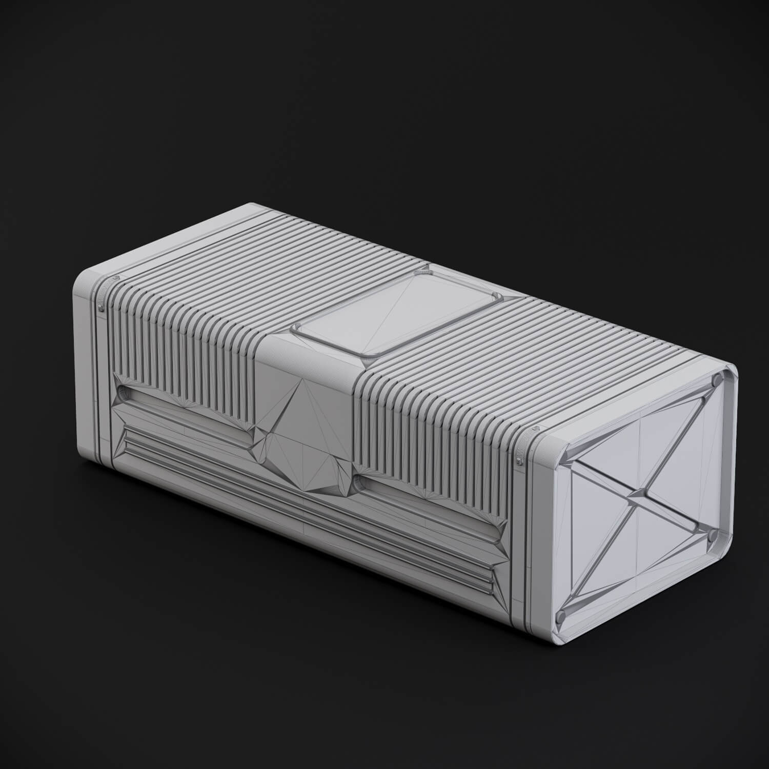Sci-Fi Container 3D Model by nfanin