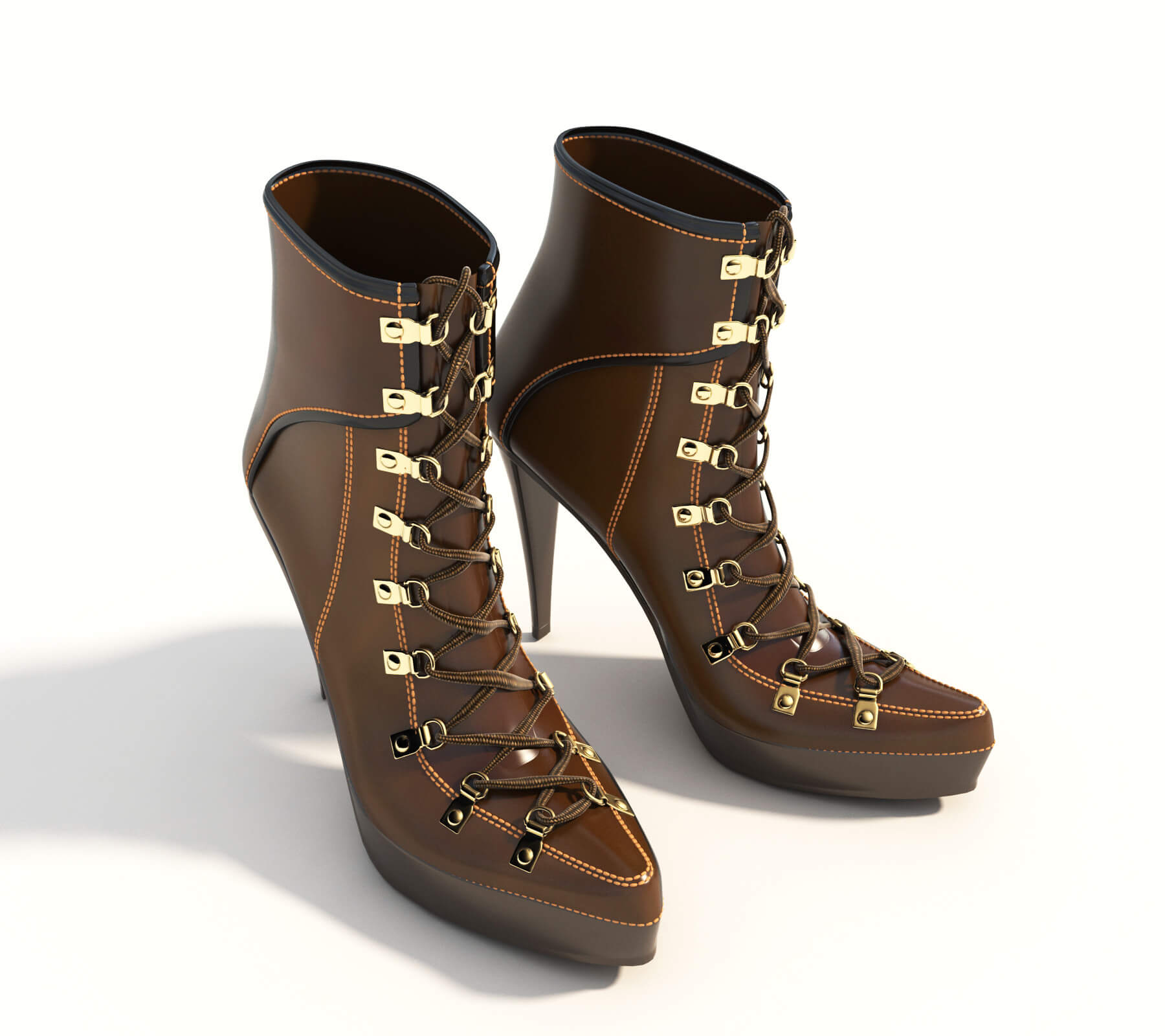 Boots Collection - 3D Model by nhattuankts