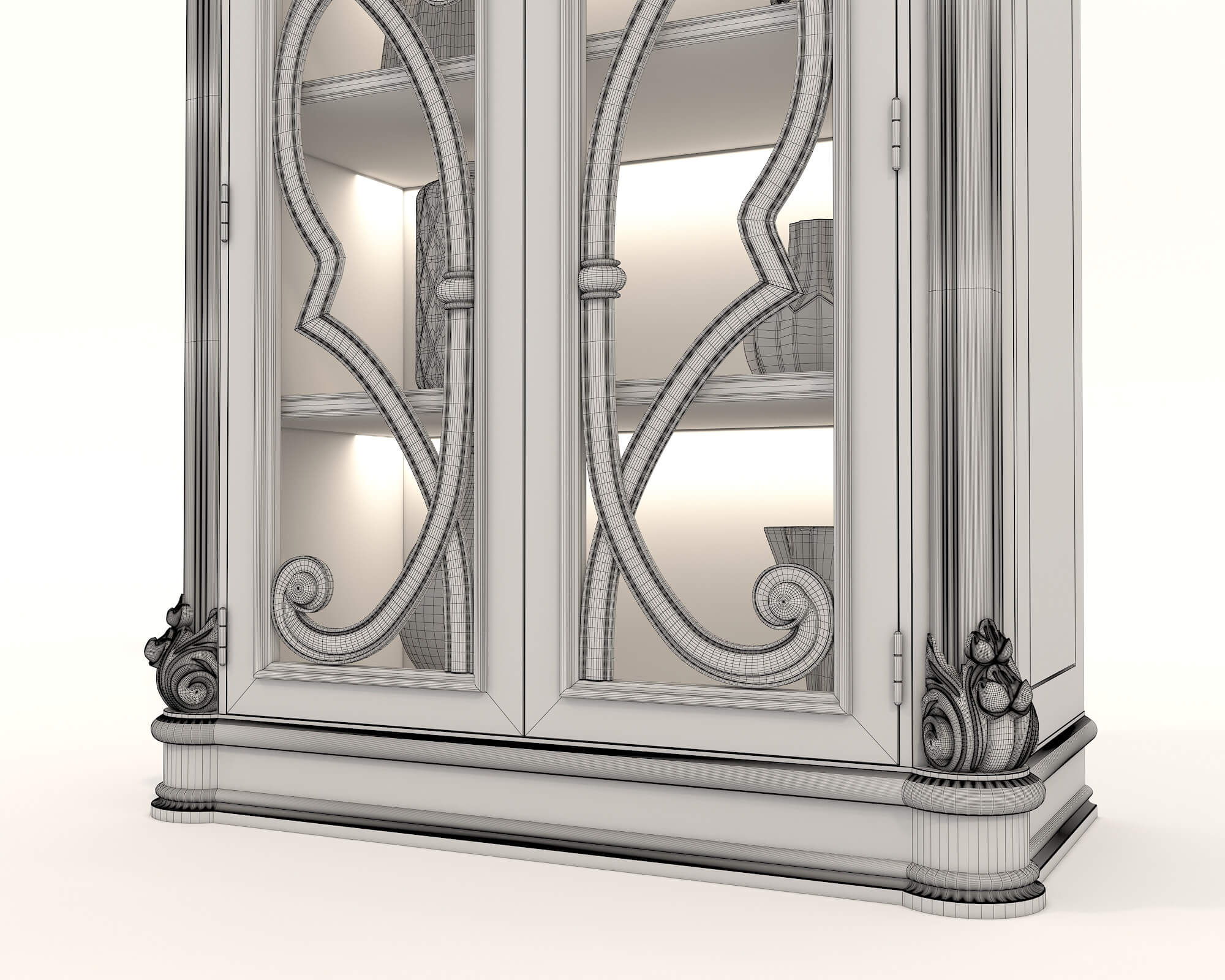 Classic Cabinet 3 - 3D Model by nhattuankts