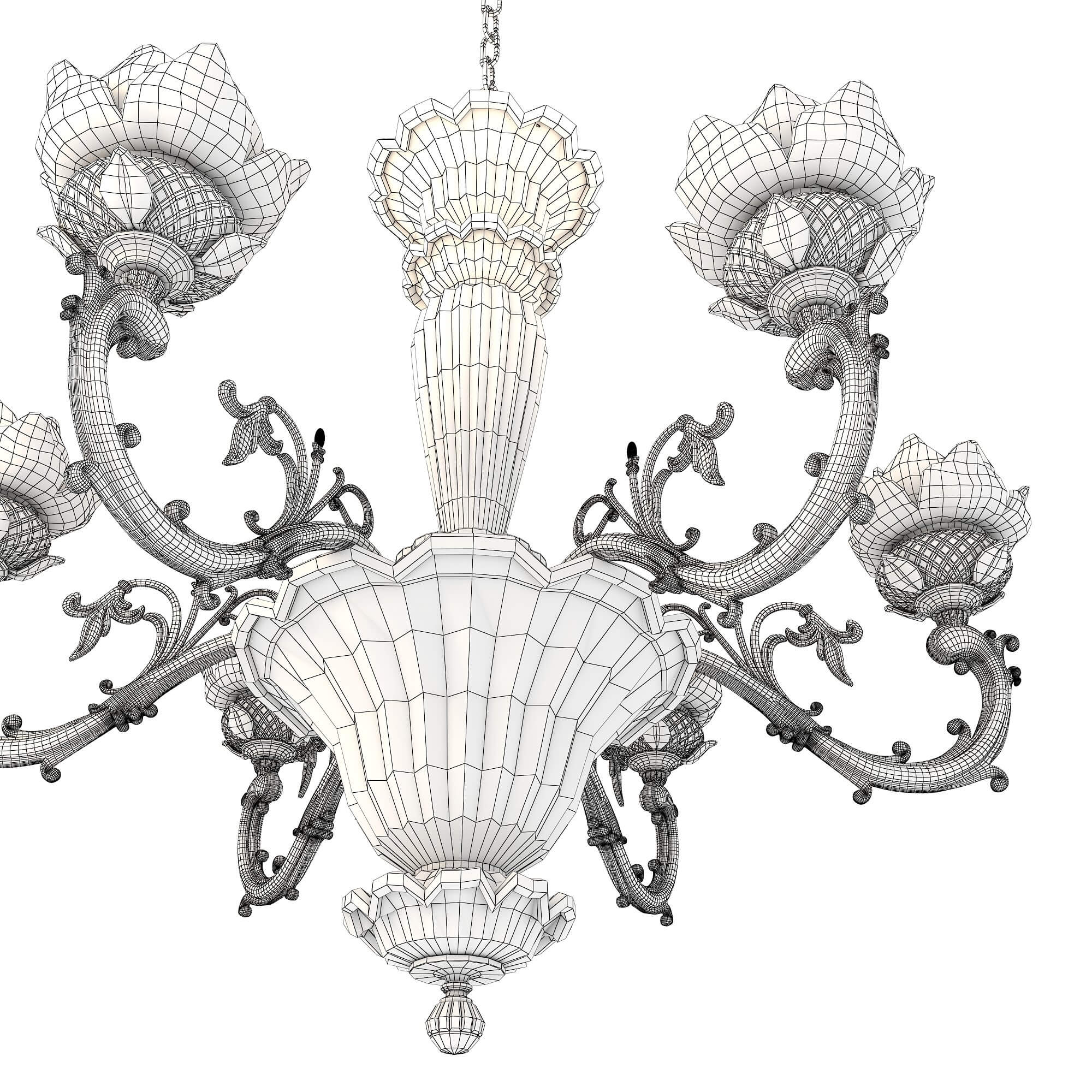 Classic Chandelier - 3D Model by nhattuankts