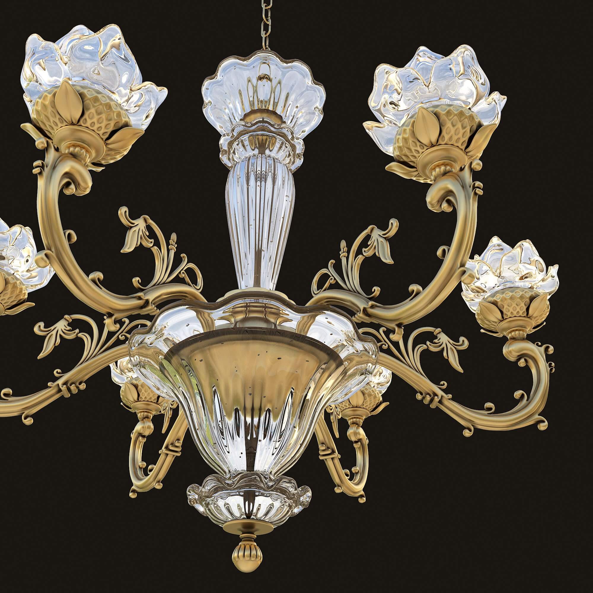 Classic Chandelier - 3D Model by nhattuankts