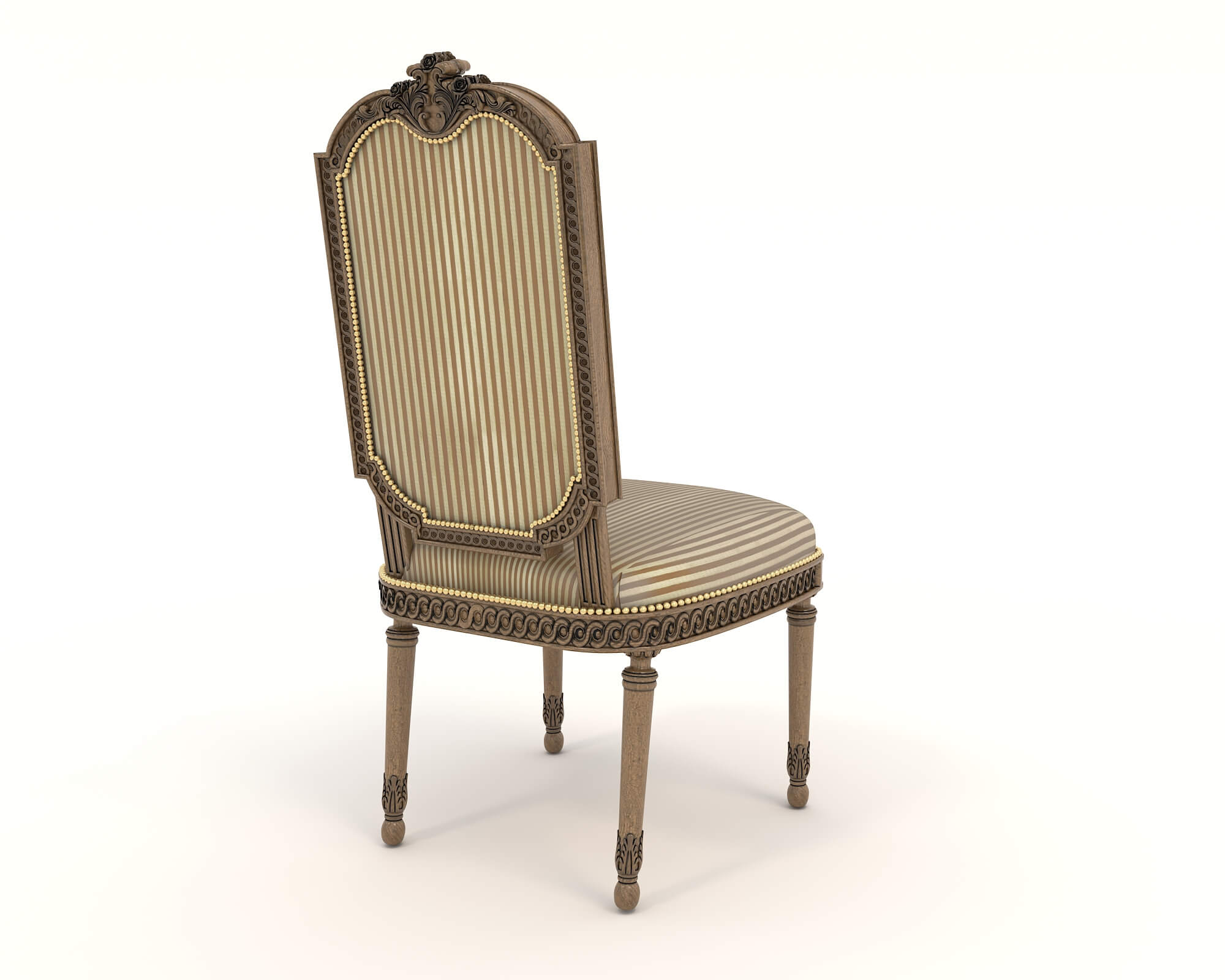 Classic Dining Table and Chairs 25 - 3D Model by nhattuankts
