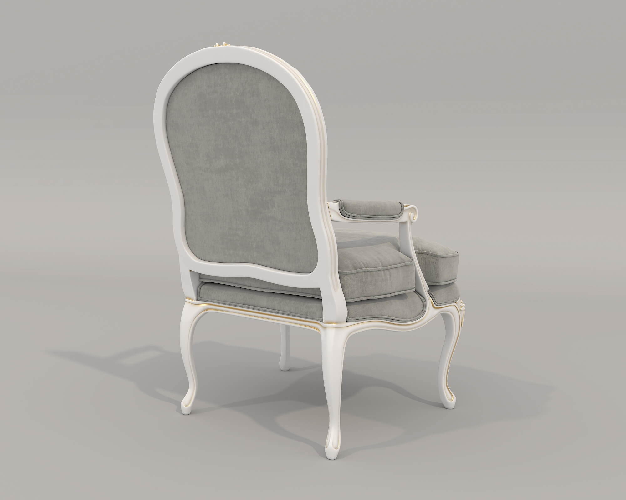 Classic European Style Dining Table and Chairs 53 - 3D Model by nhattuankts