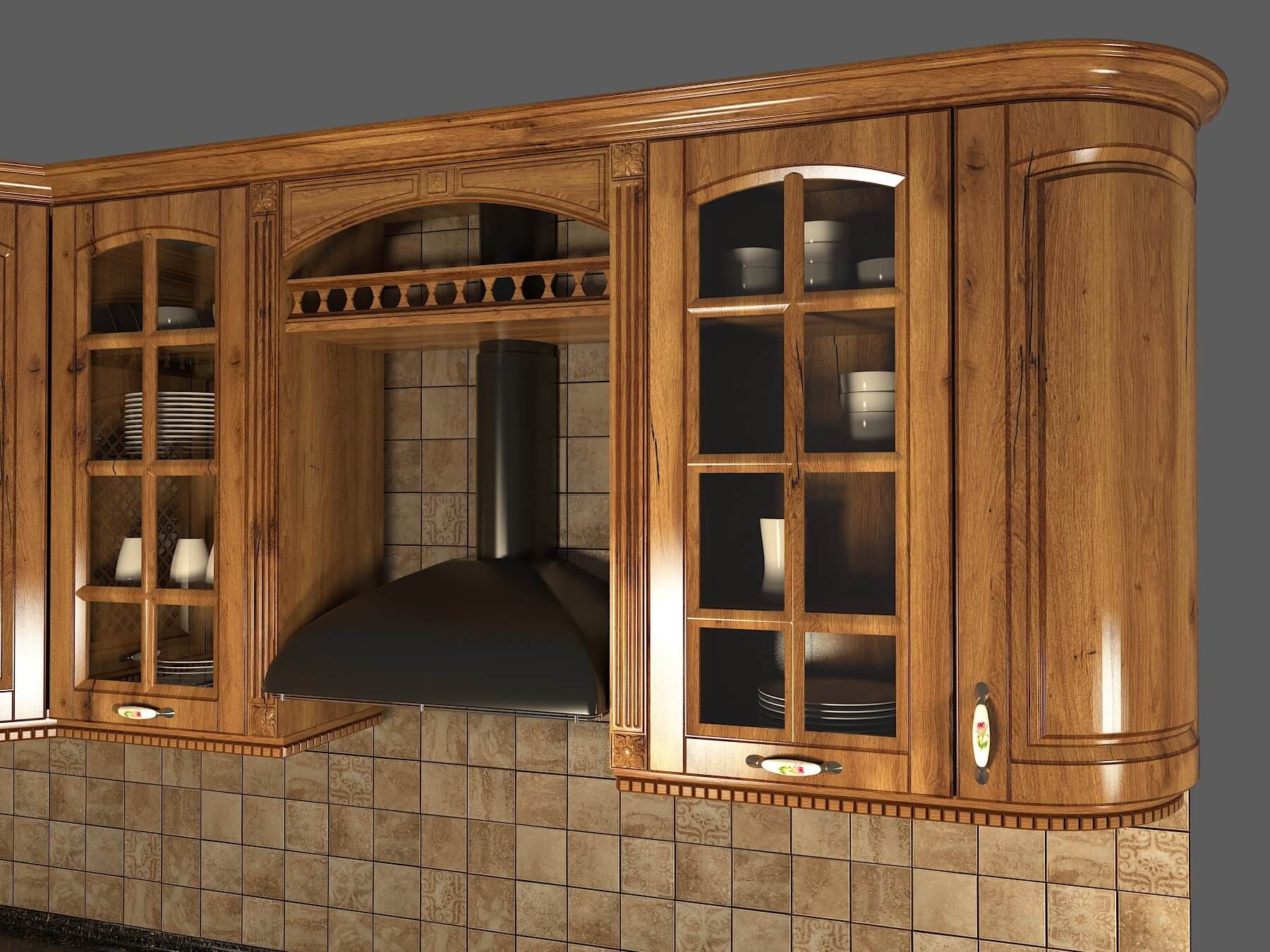 Classic Kitchen - 3D Model by nhattuankts