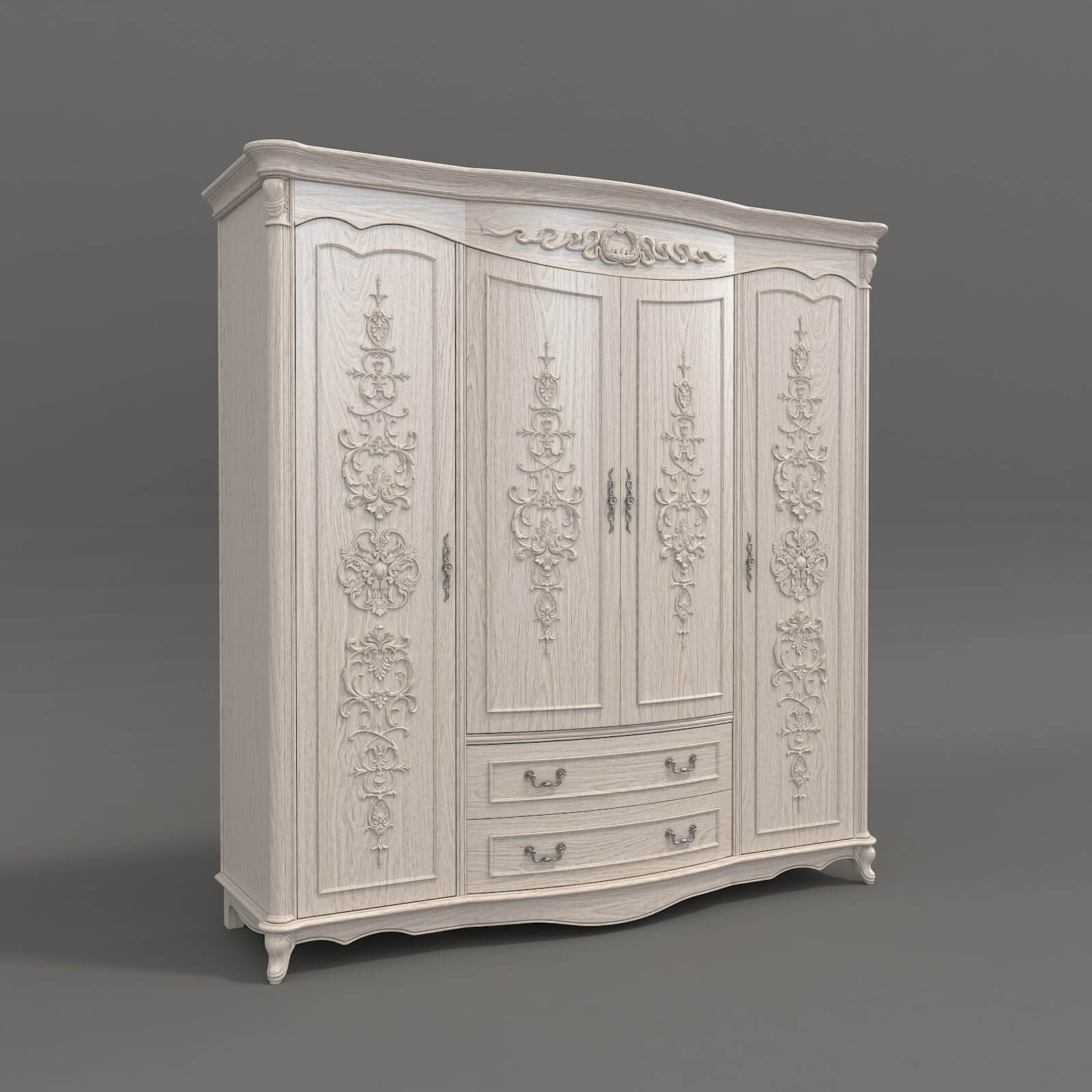 Classic Wardrobe - 3D Model by nhattuankts