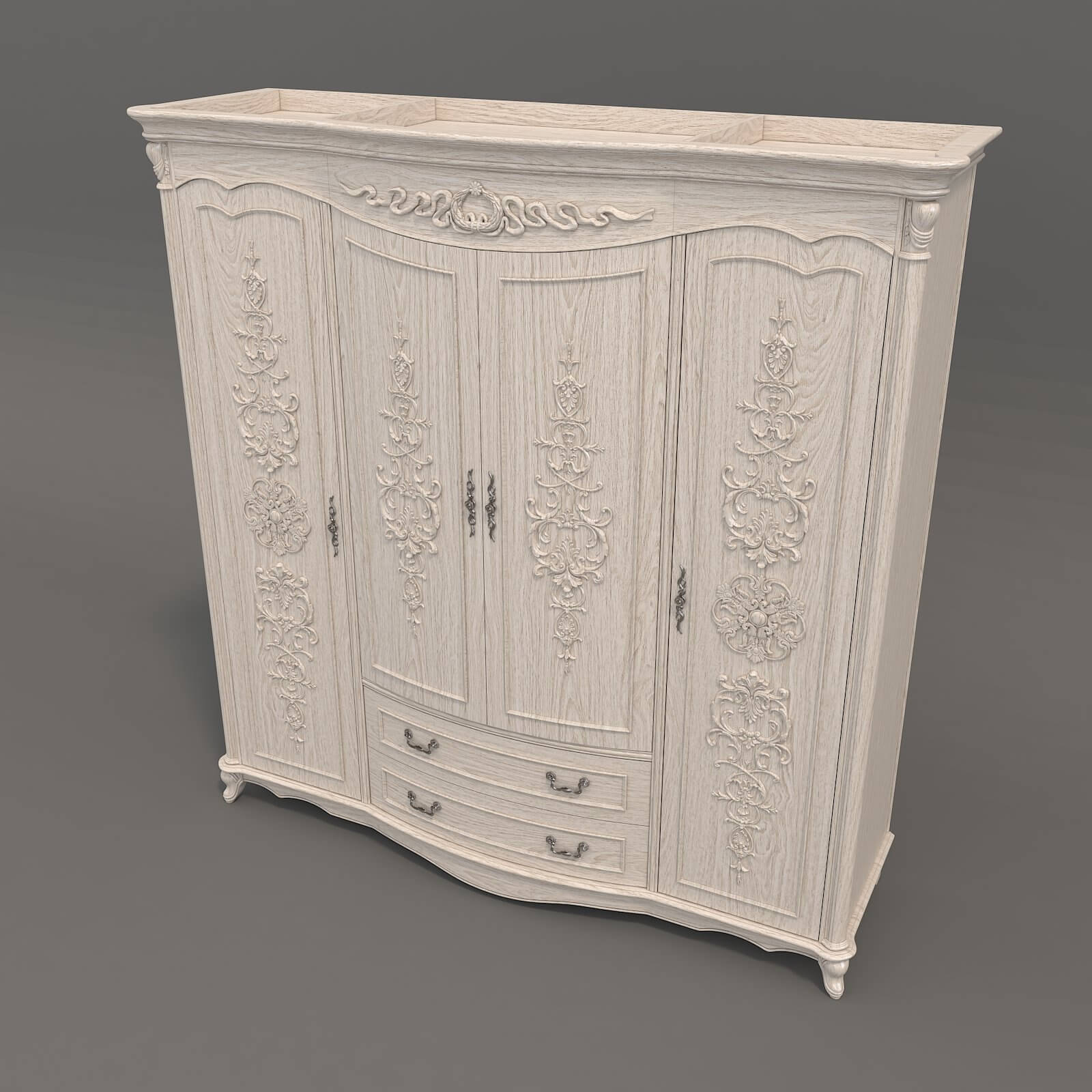 Classic Wardrobe - 3D Model by nhattuankts