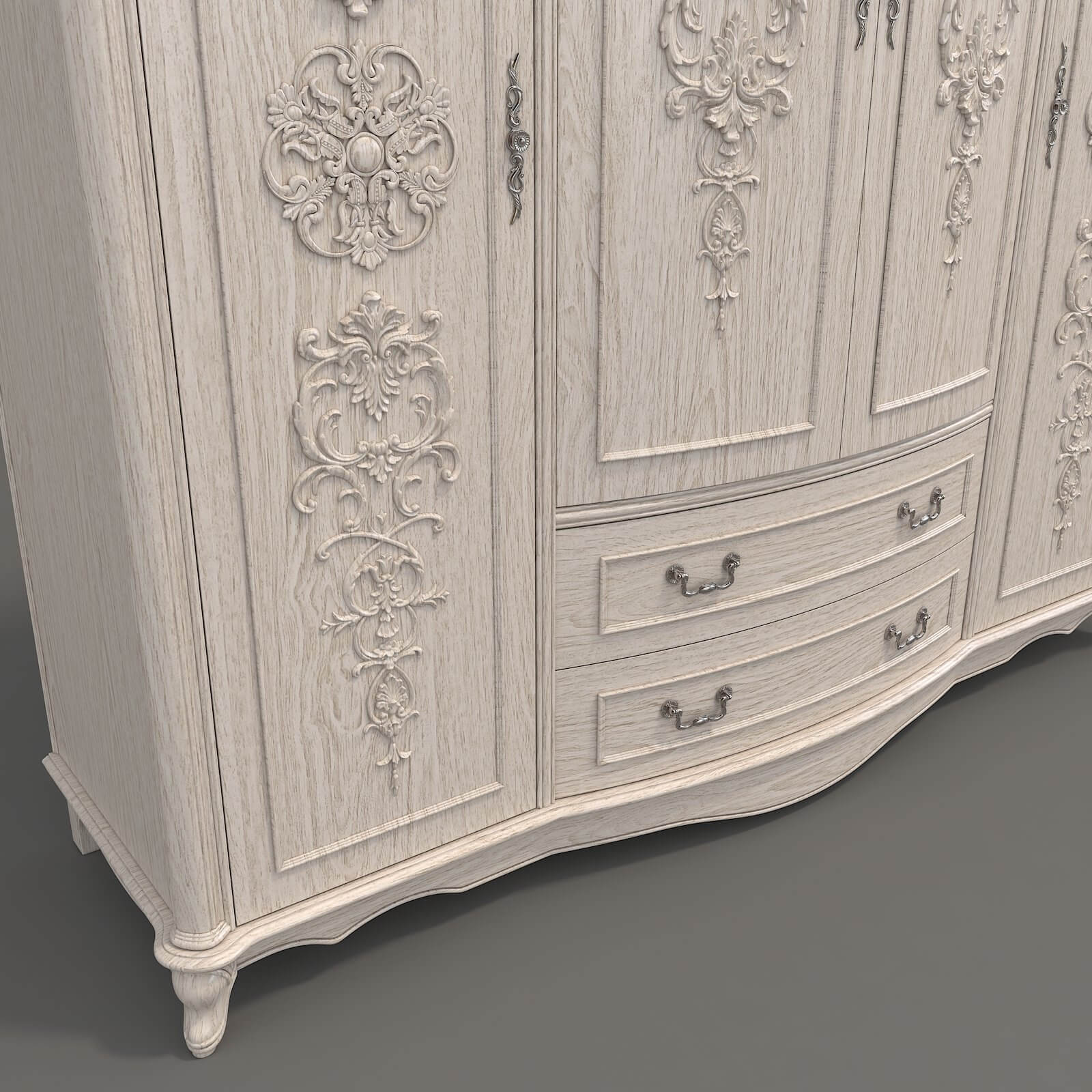 Classic Wardrobe - 3D Model by nhattuankts