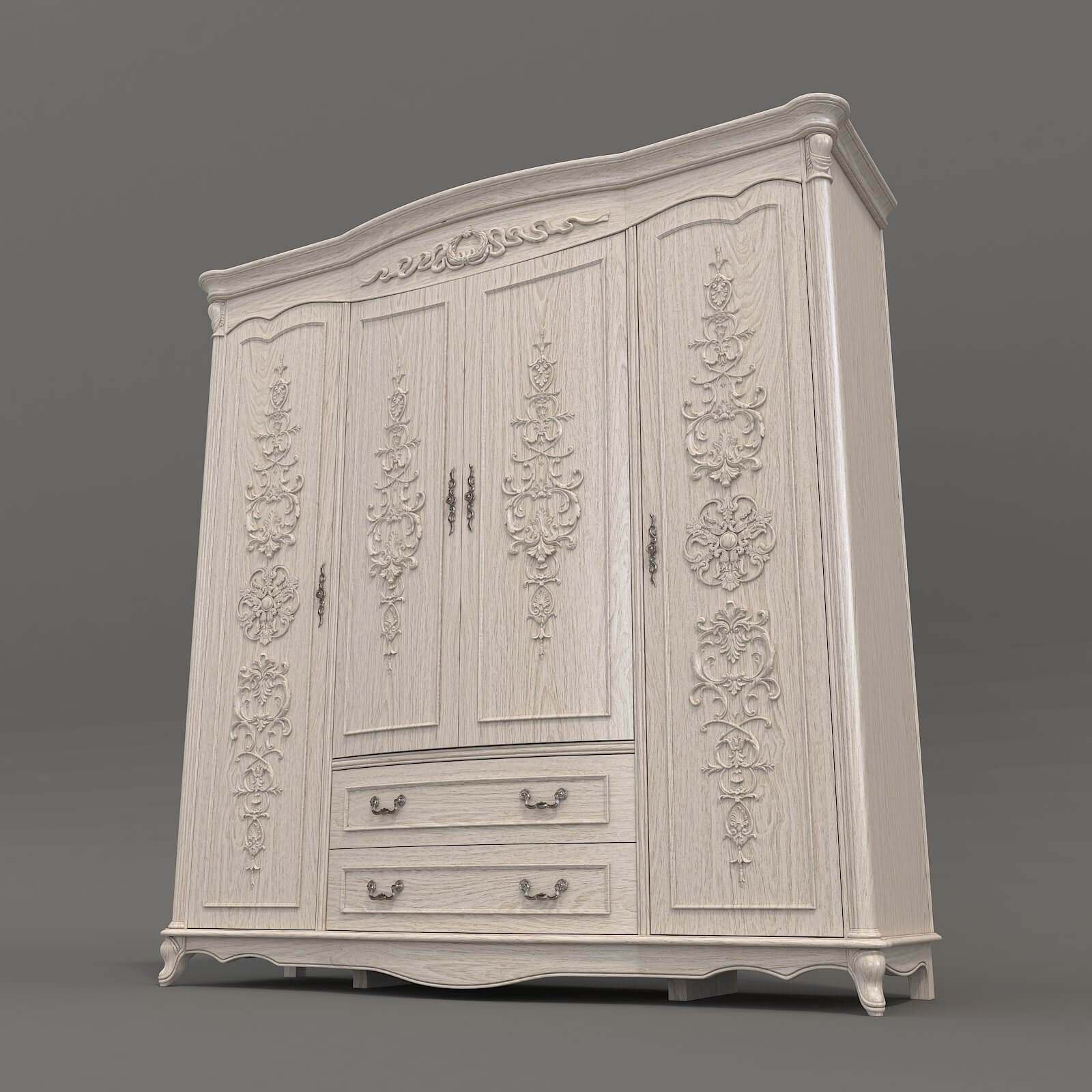Classic Wardrobe - 3D Model by nhattuankts