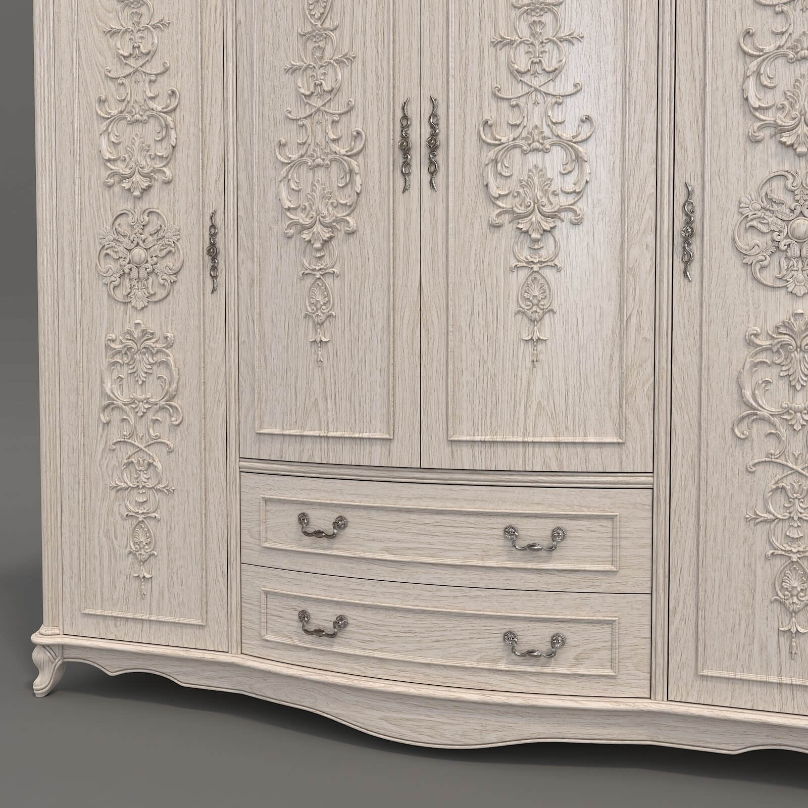 Classic Wardrobe - 3D Model by nhattuankts
