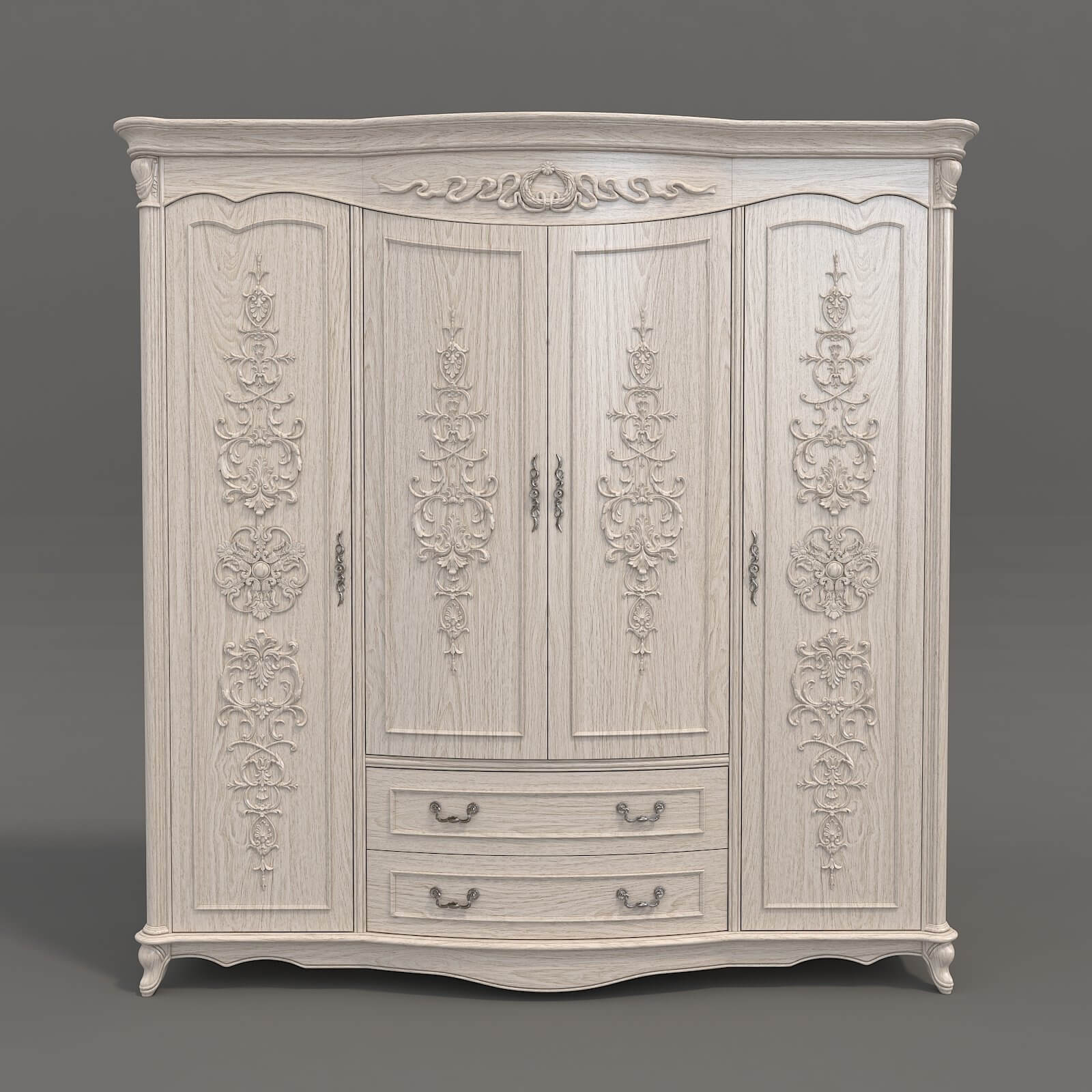 Classic Wardrobe - 3D Model by nhattuankts