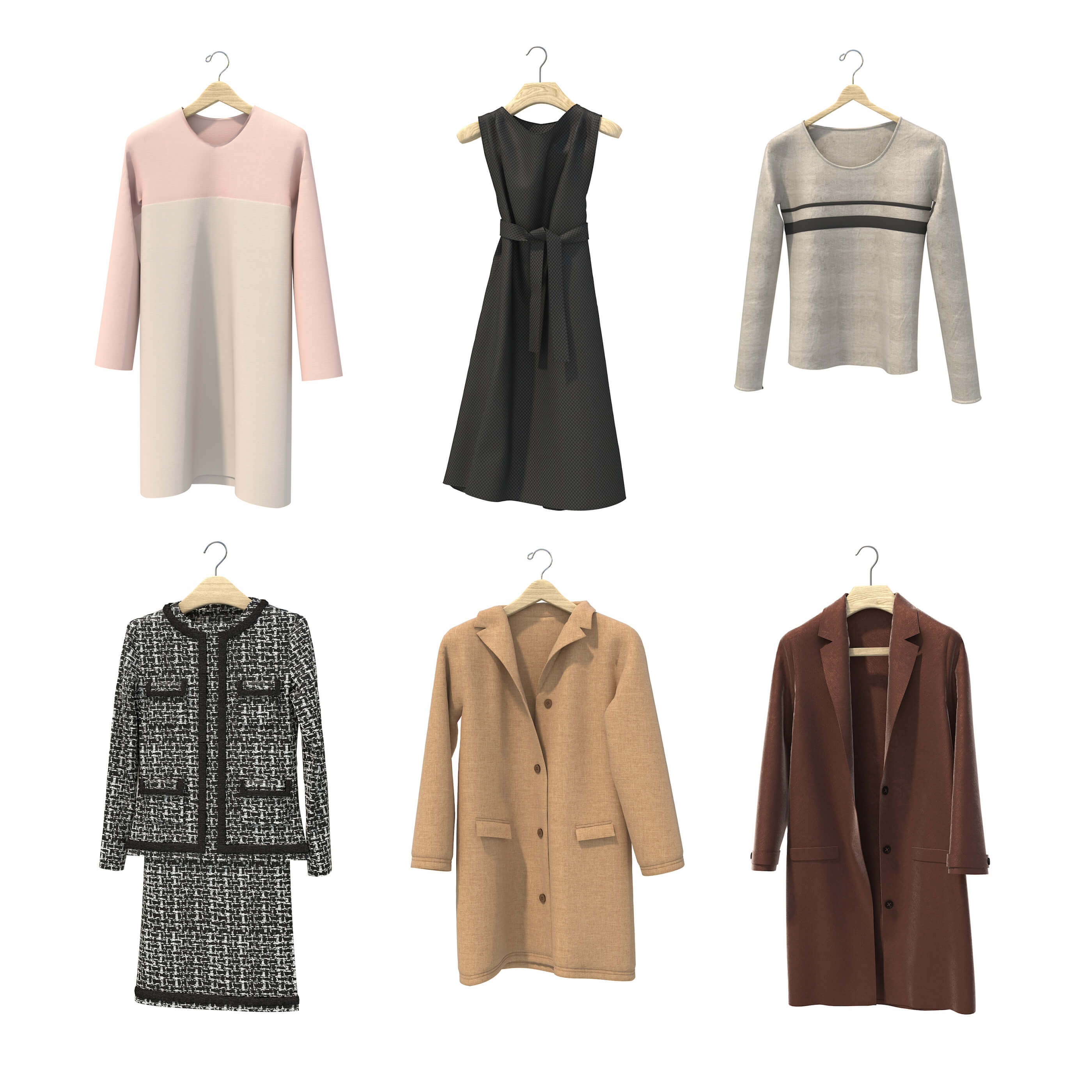 Clothing on Hanger 11 - 3D Model by nhattuankts