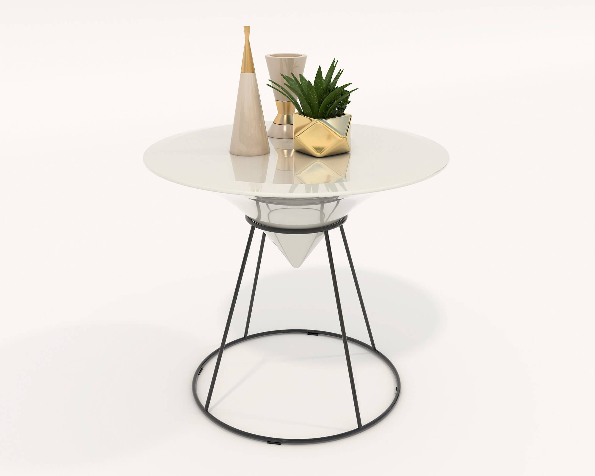 Contemporary Design Table and Chair Set 19 - 3D Model by nhattuankts