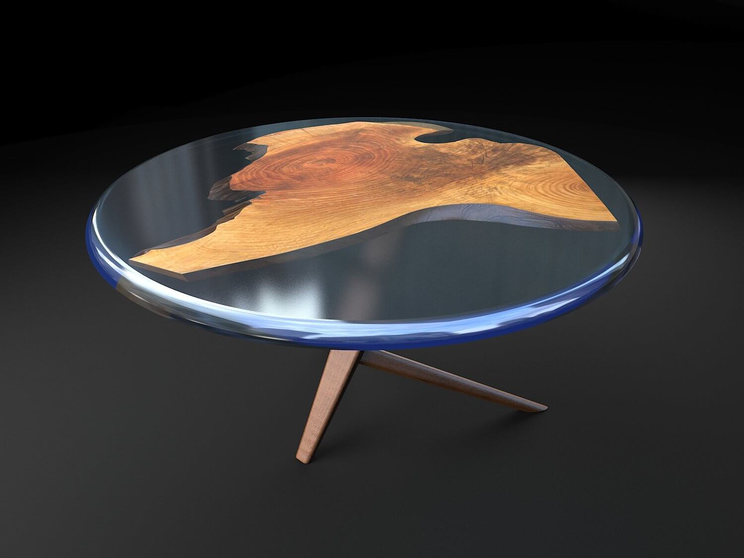 Epoxy Resin Coffee Table - 3D Model by nhattuankts