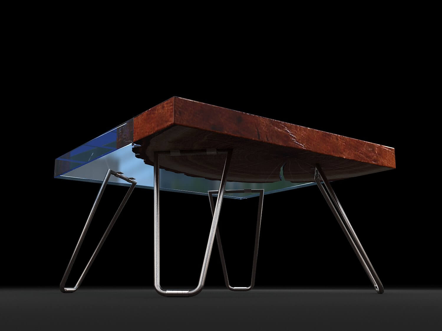 Epoxy Resin Coffee Table - 3D Model by nhattuankts