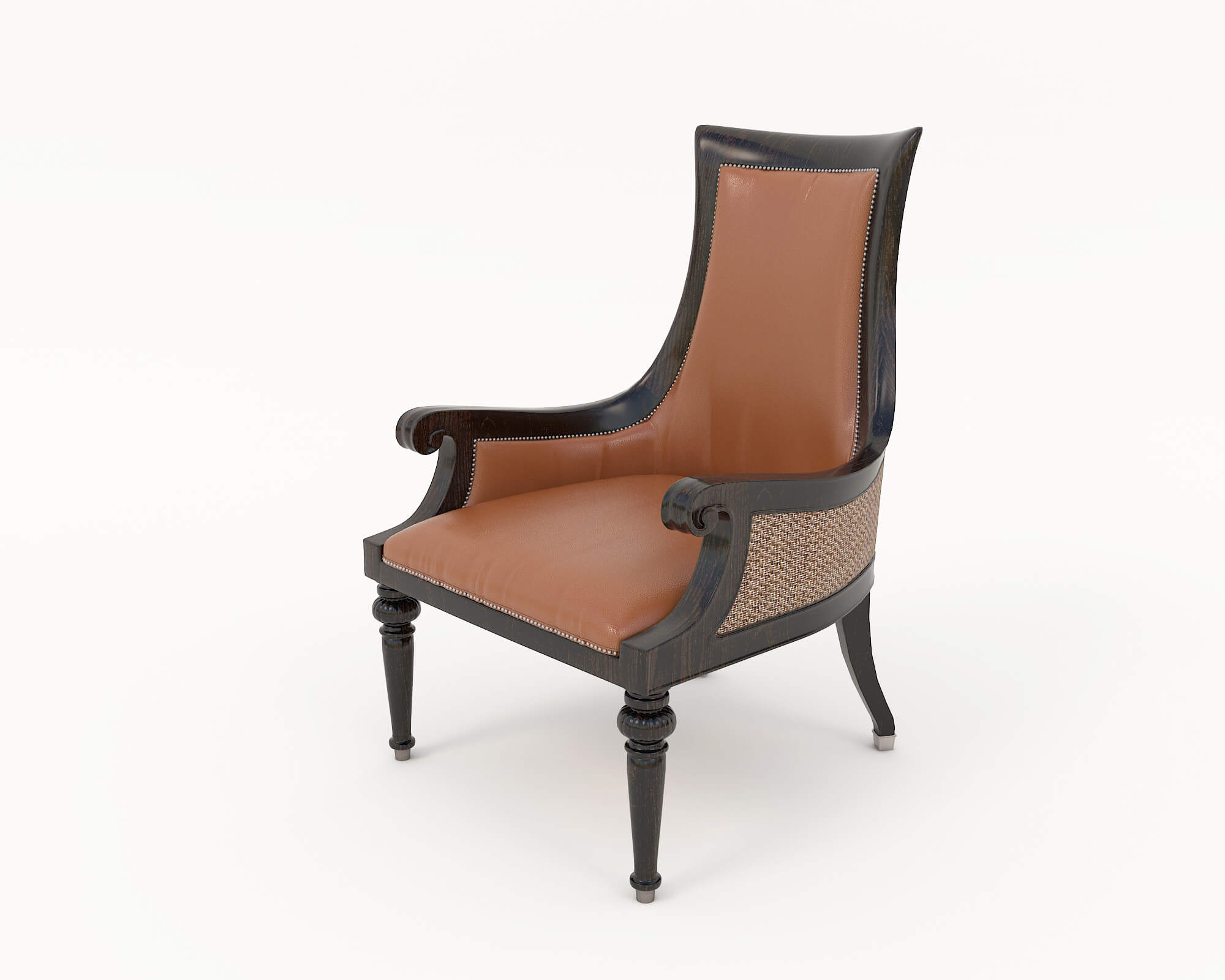 European Style Dining Table and Chairs 15 - 3D Model by nhattuankts