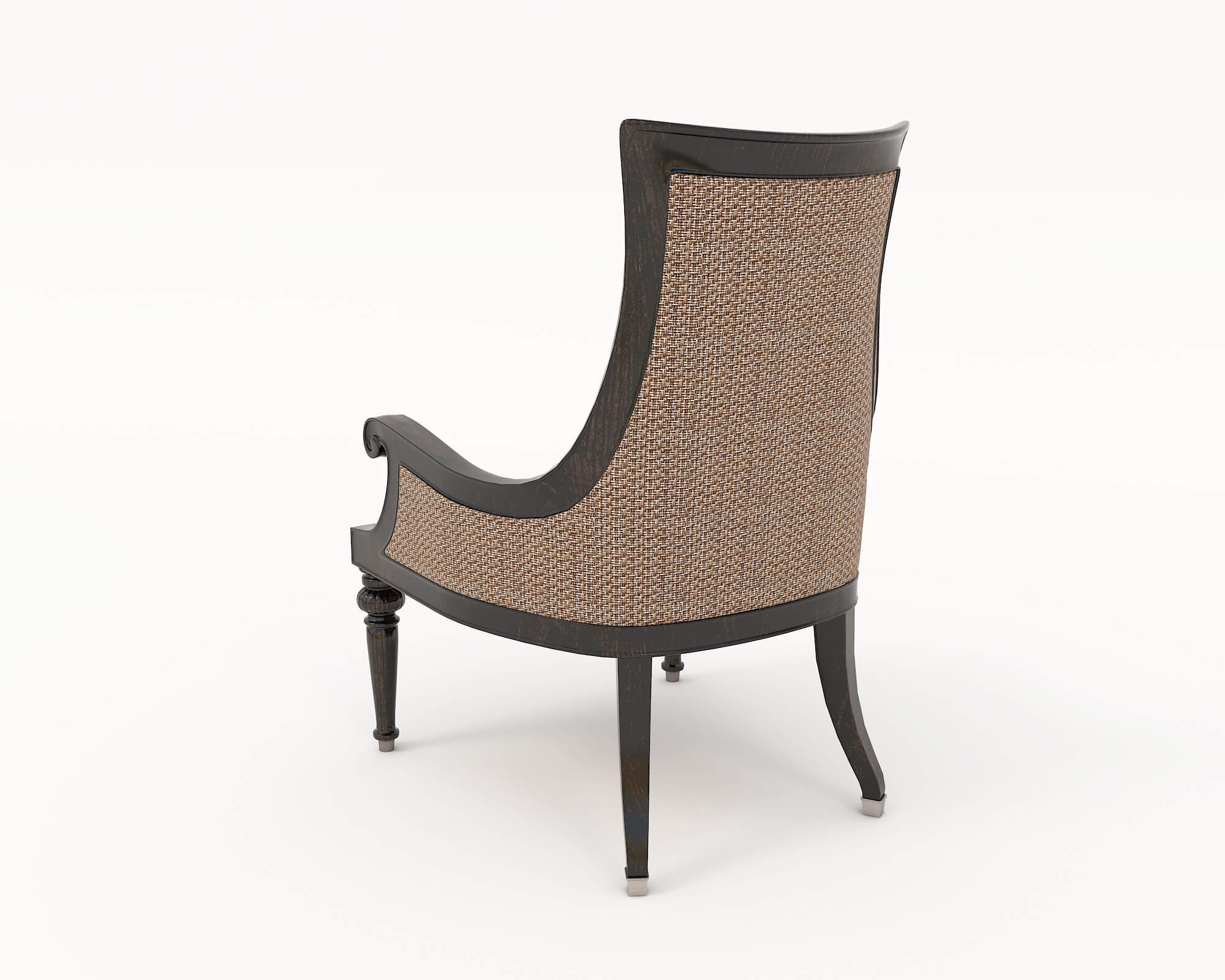 European Style Dining Table and Chairs 15 - 3D Model by nhattuankts