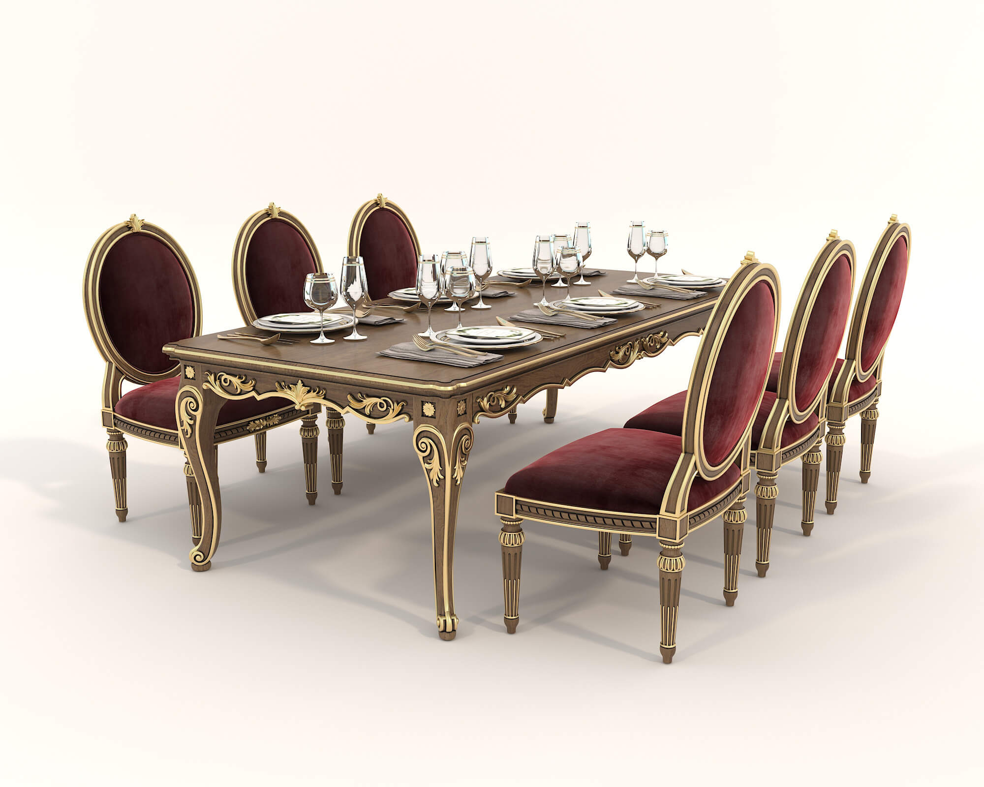 European Style Dining Room Sets
