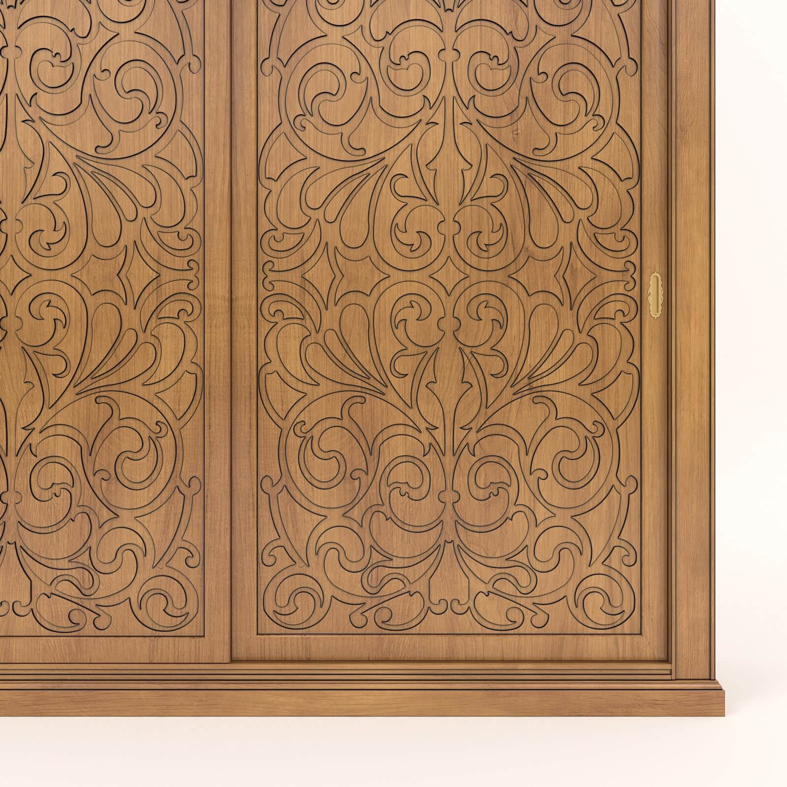 European Style Wardrobe 3 - 3D Model by nhattuankts