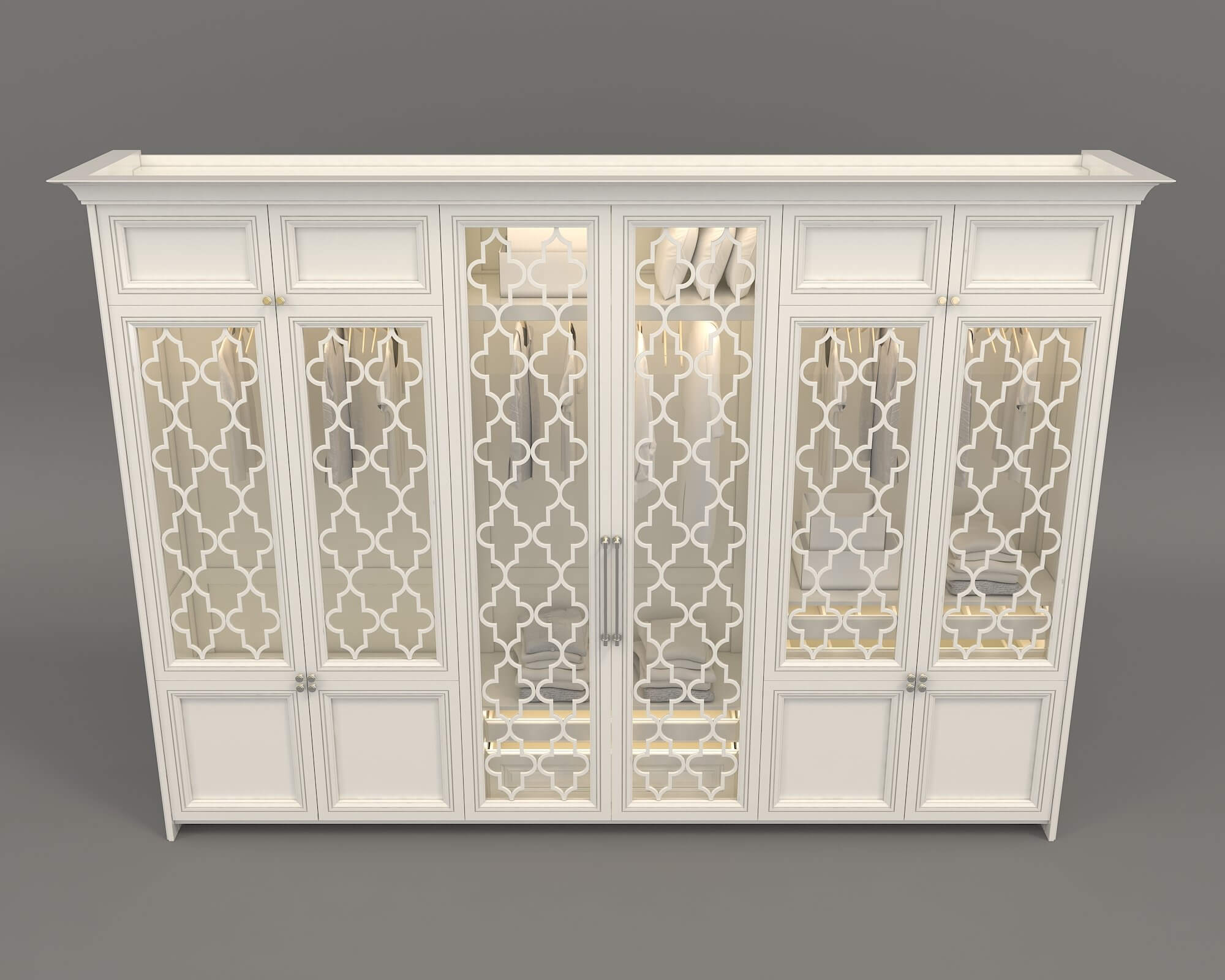 European Style Wardrobe - 3D Model by nhattuankts