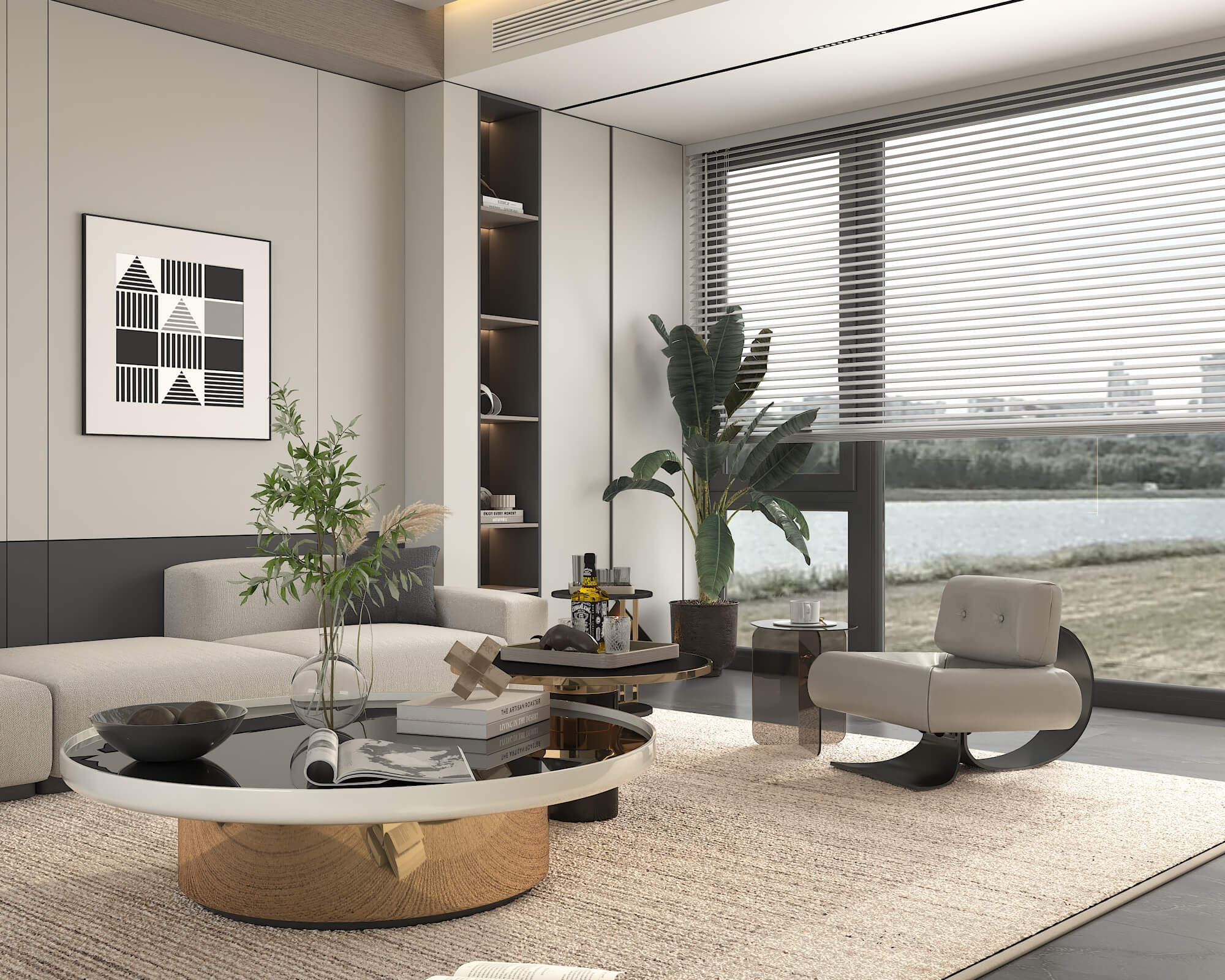 Living Room Scene 13 - 3D Model by nhattuankts