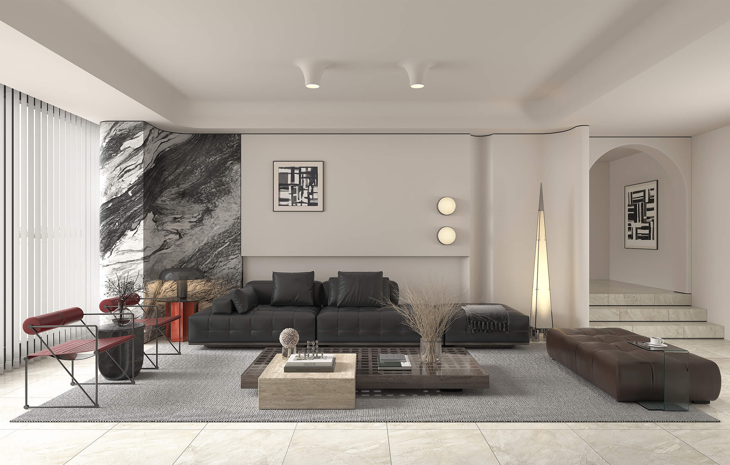 Living Room Scene 14 - 3D Model by nhattuankts