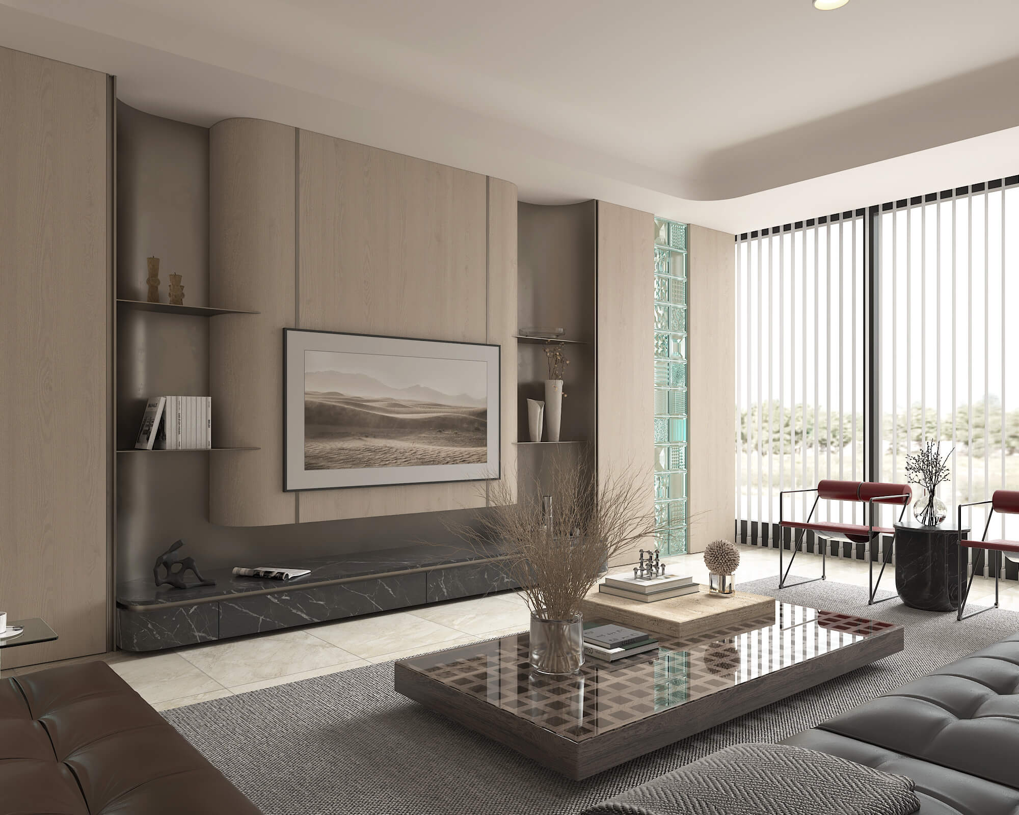 Living Room Scene 14 - 3D Model by nhattuankts